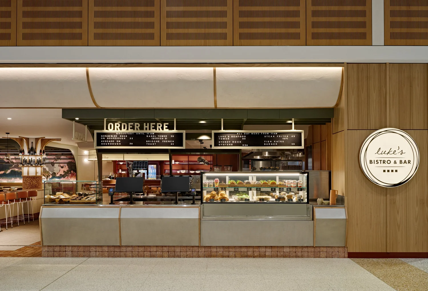 Luke's Bistro Gallery — FIVE FOOT ONE DESIGN