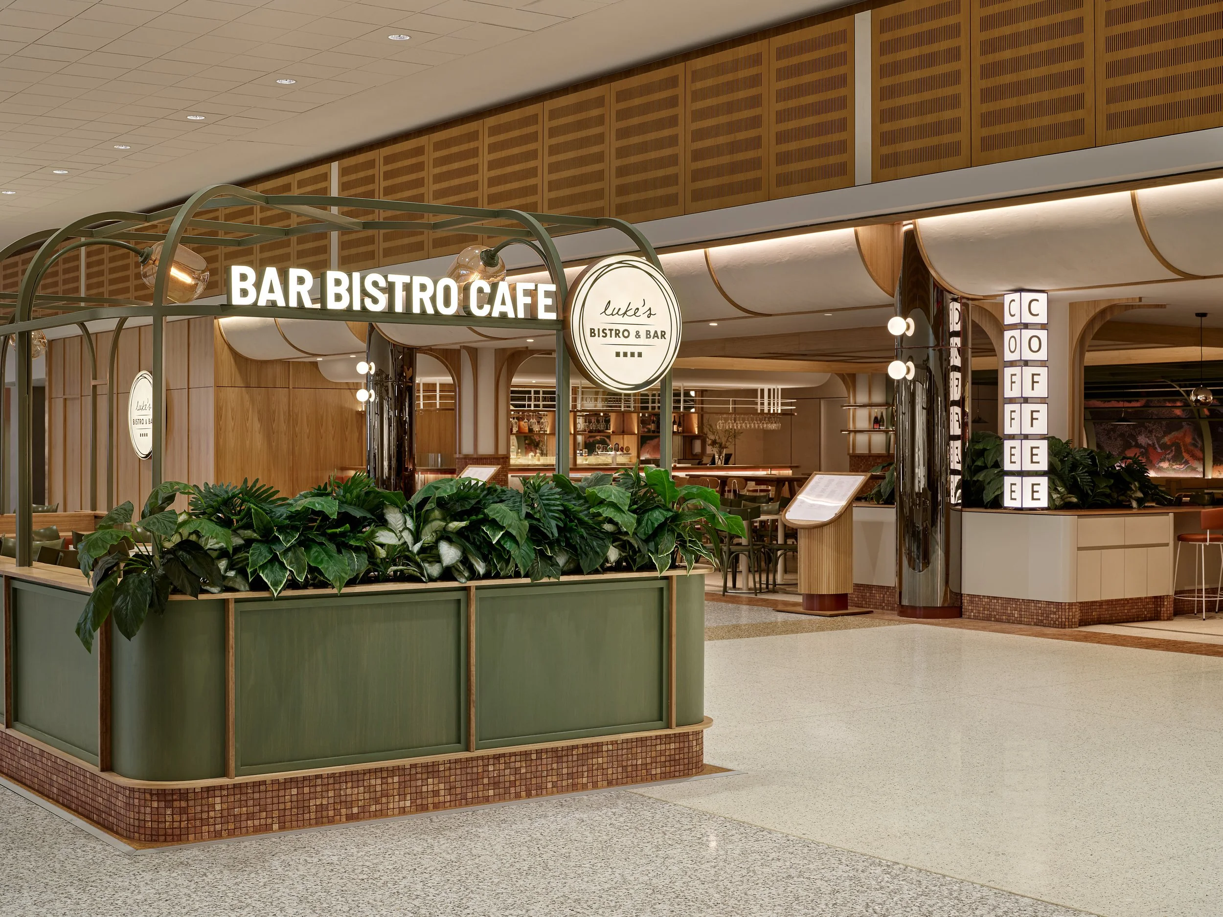 Luke's Bistro Gallery — FIVE FOOT ONE DESIGN