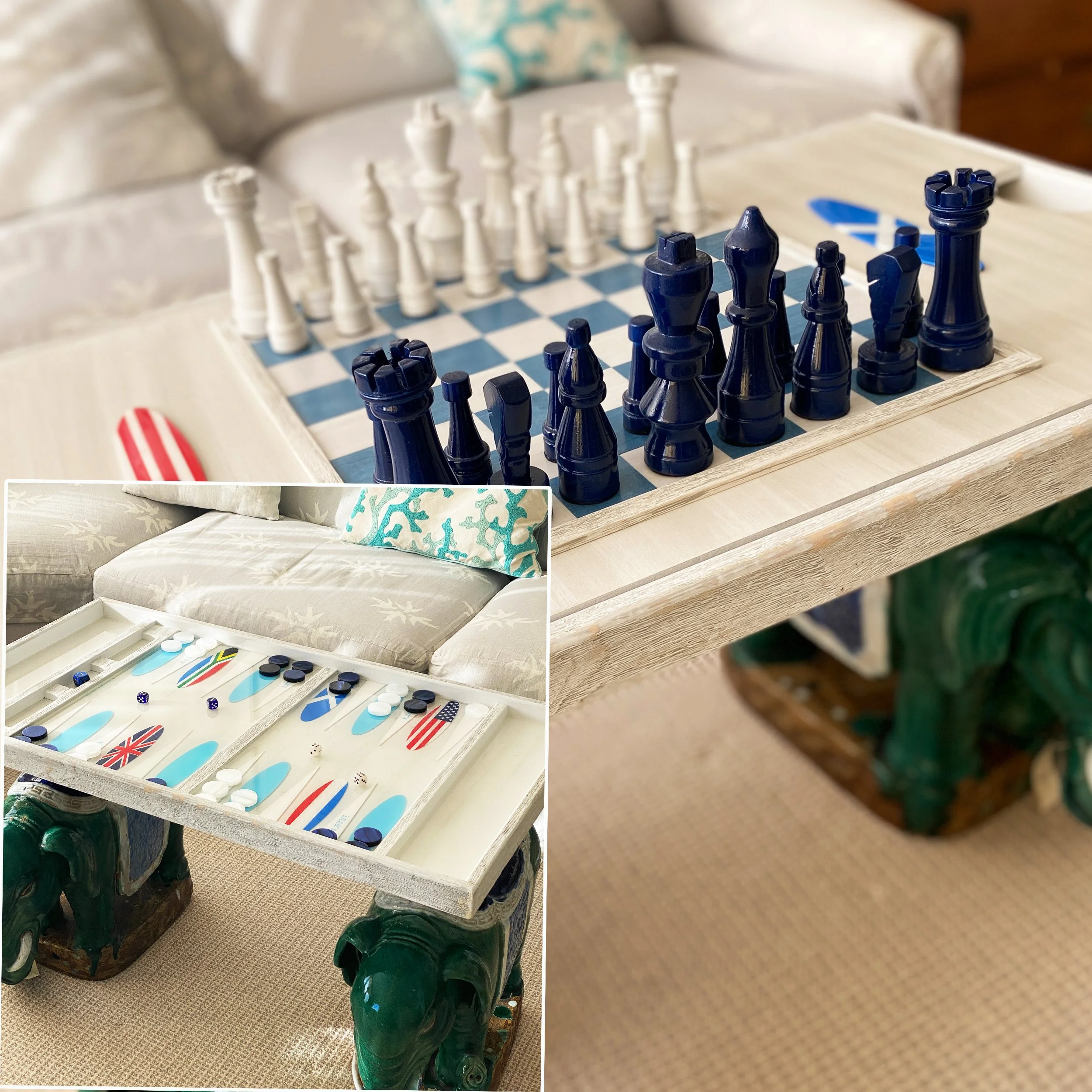 Custom Backgammon Boards — Studio Jean-Michel Backgammon & Chess