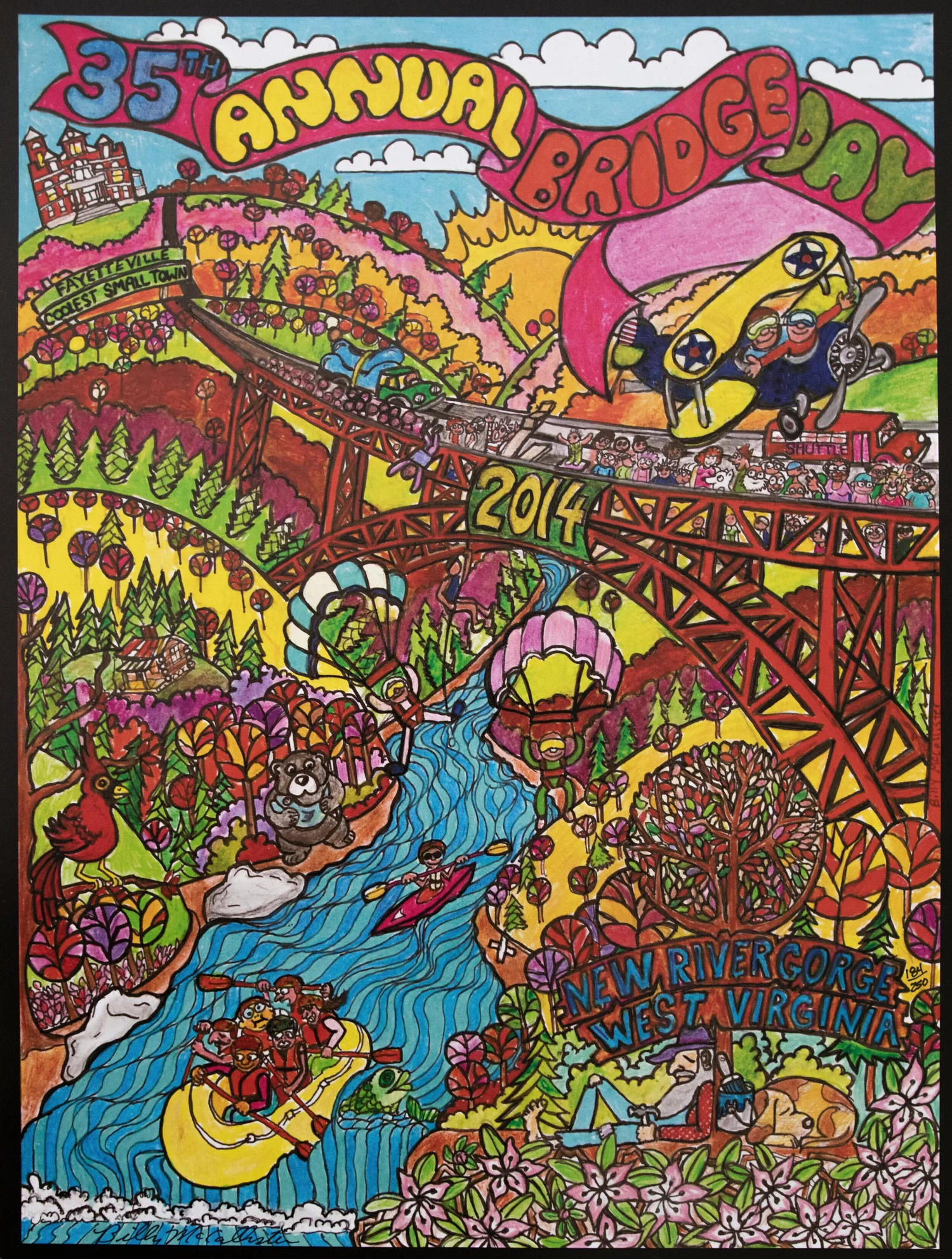 All About the Bridge Day Poster Contest — Bridge Day