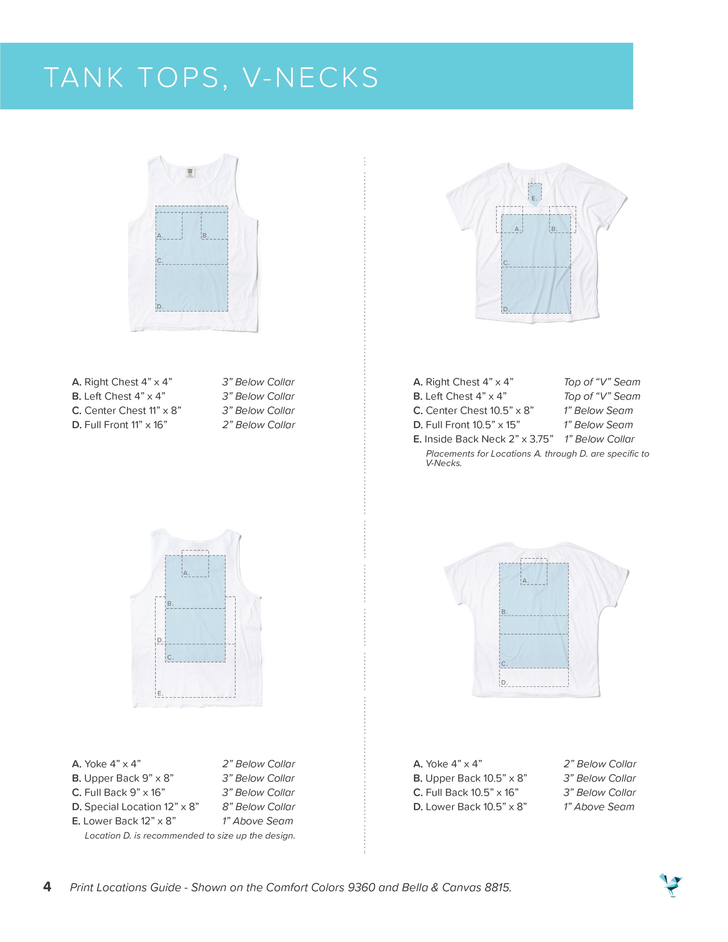 Print Location Guide — UTees Resource Site
