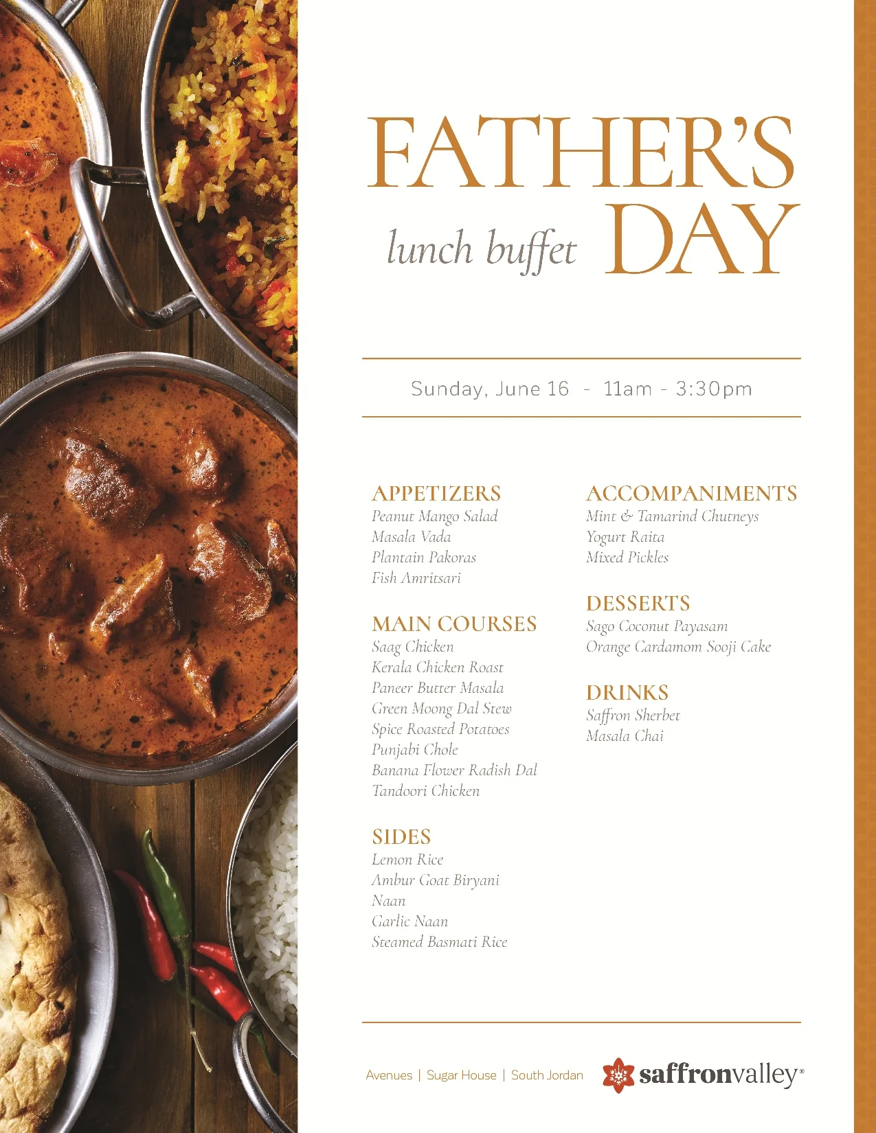 What makes our special holiday lunch buffets so special?