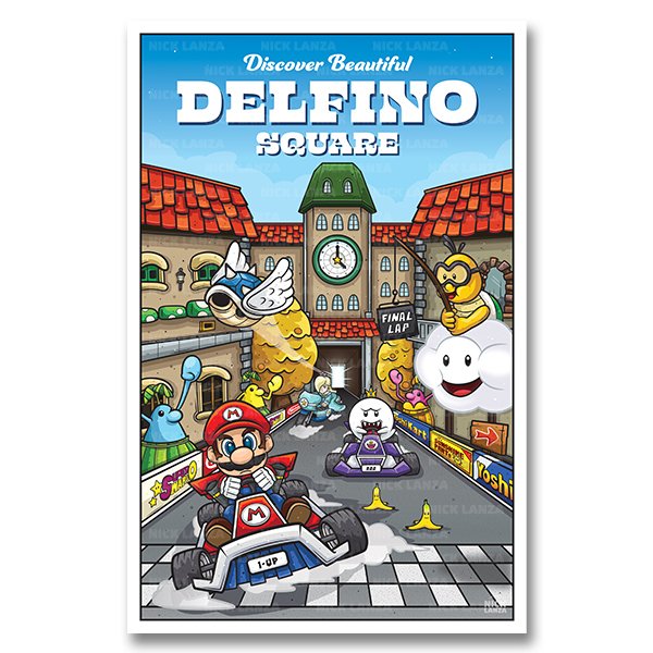 Delfino Square — The Art of Nick Lanza