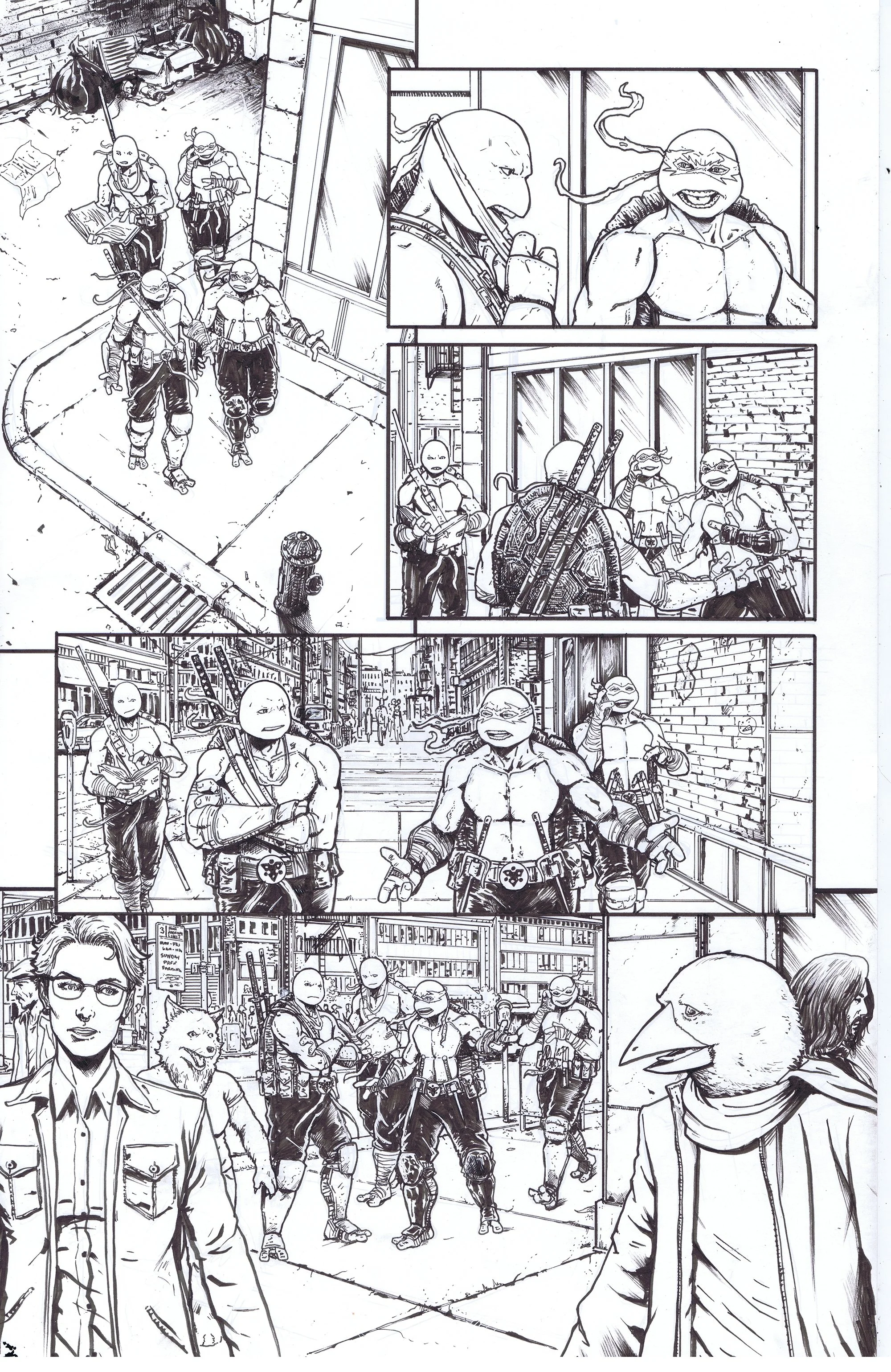 Gavin Smith - TMNT — Modern Mythology Comic Art