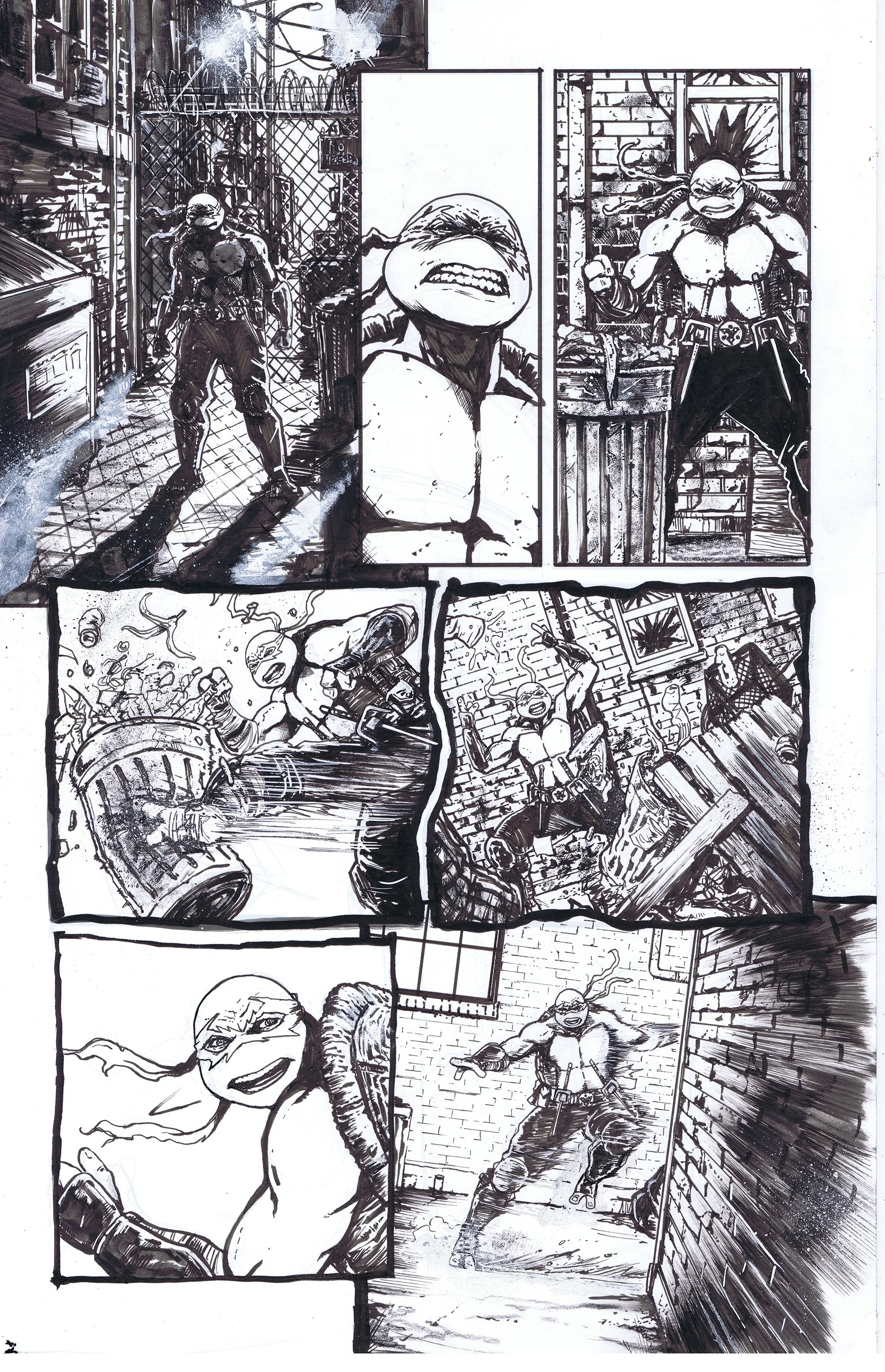 Gavin Smith - TMNT — Modern Mythology Comic Art
