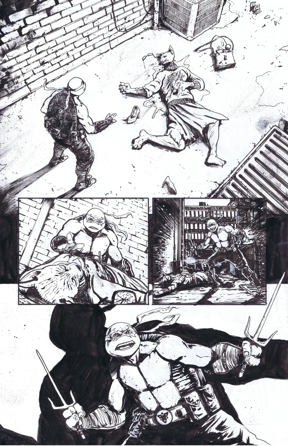 Tmnt Comic Sketches