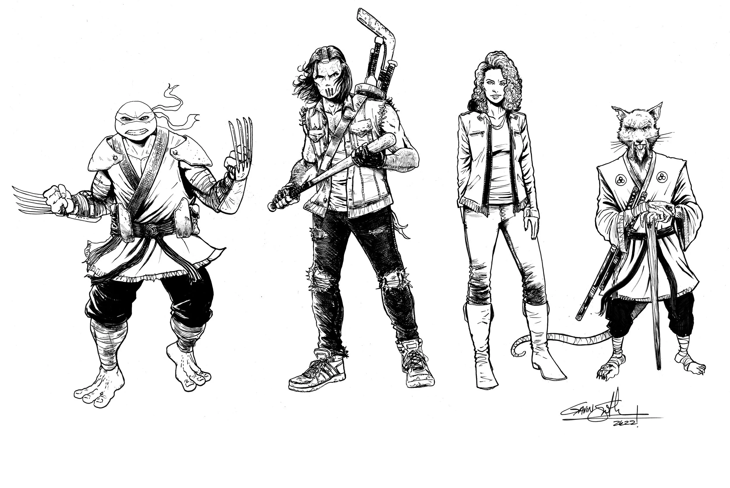 Gavin Smith - TMNT — Modern Mythology Comic Art