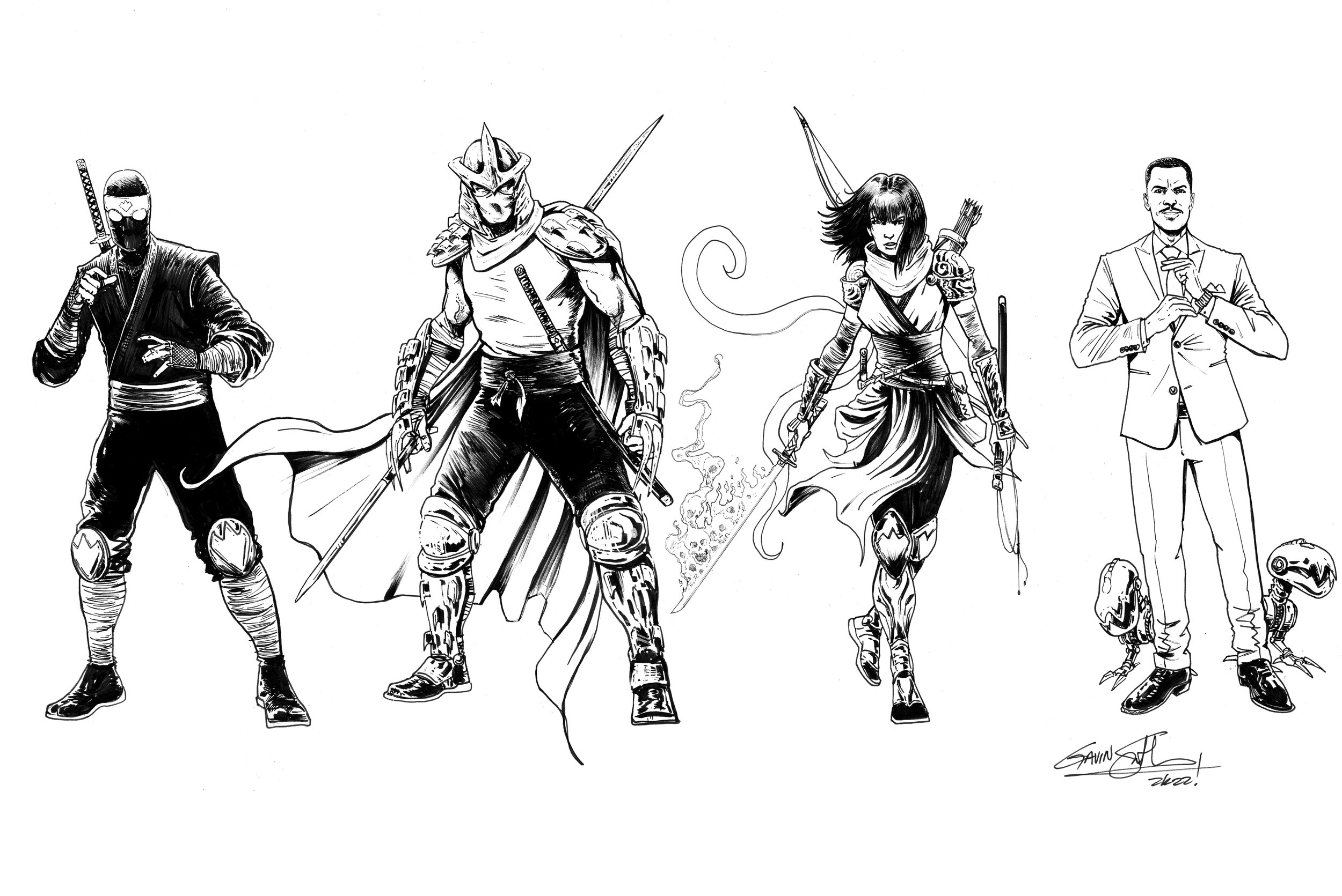 Gavin Smith - TMNT — Modern Mythology Comic Art