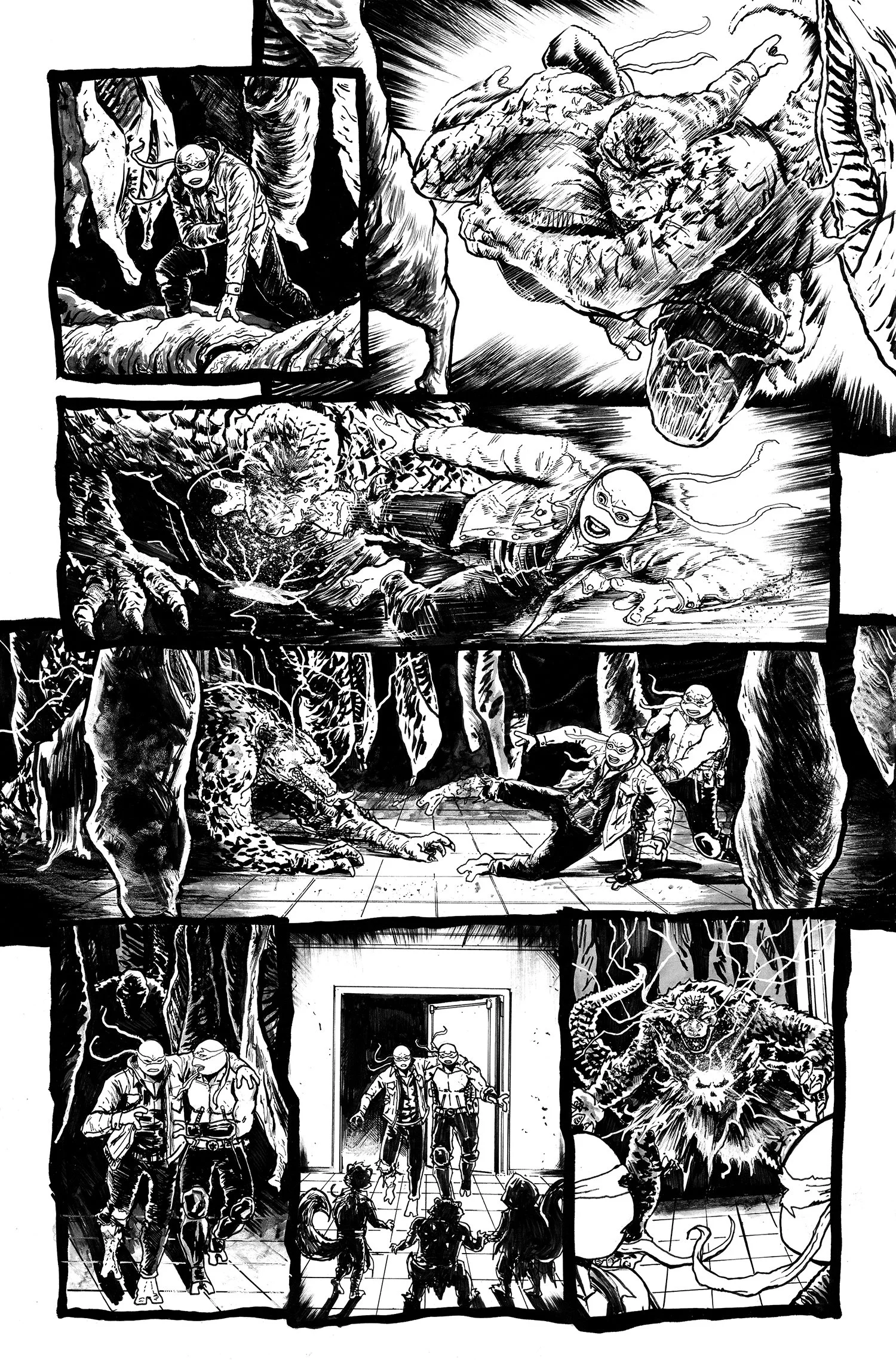Gavin Smith - TMNT — Modern Mythology Comic Art