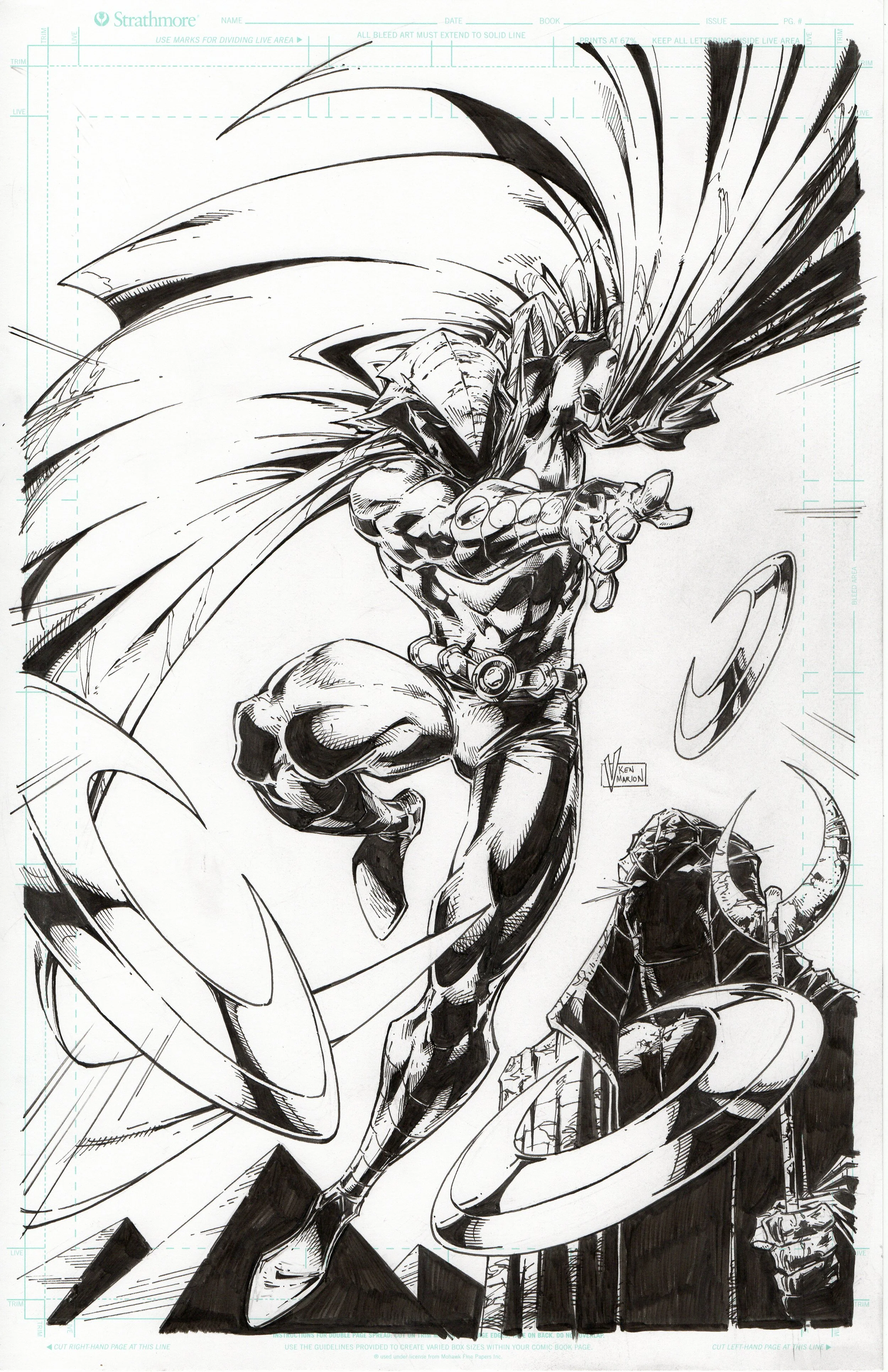 V Ken Marion - Pin-Ups — Modern Mythology Comic Art