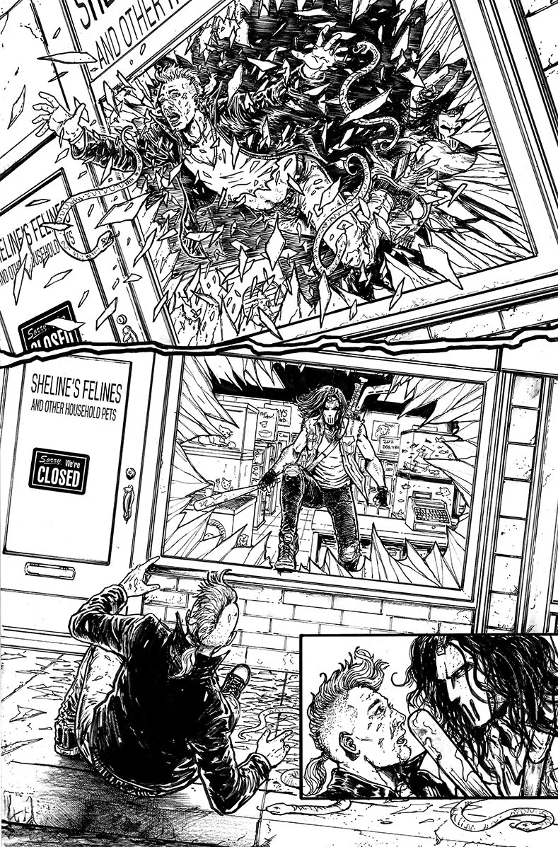 Gavin Smith - TMNT — Modern Mythology Comic Art