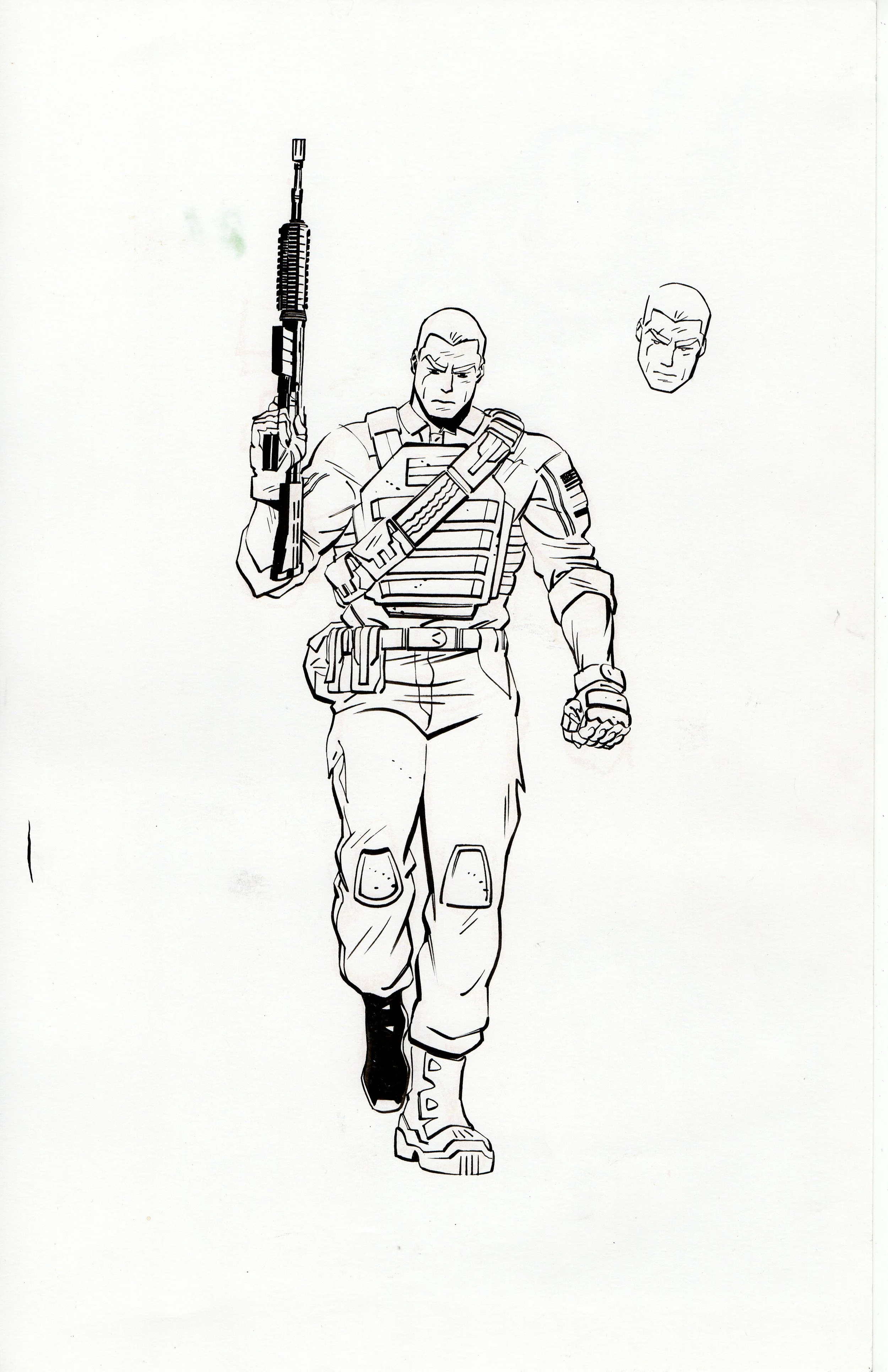 Tom Reilly - Duke Ashcan Cover — Modern Mythology Comic Art