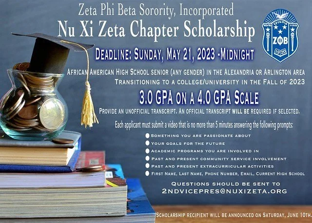 Nu Xi Zeta Chapter, Zeta Phi Beta Sorority, Inc.