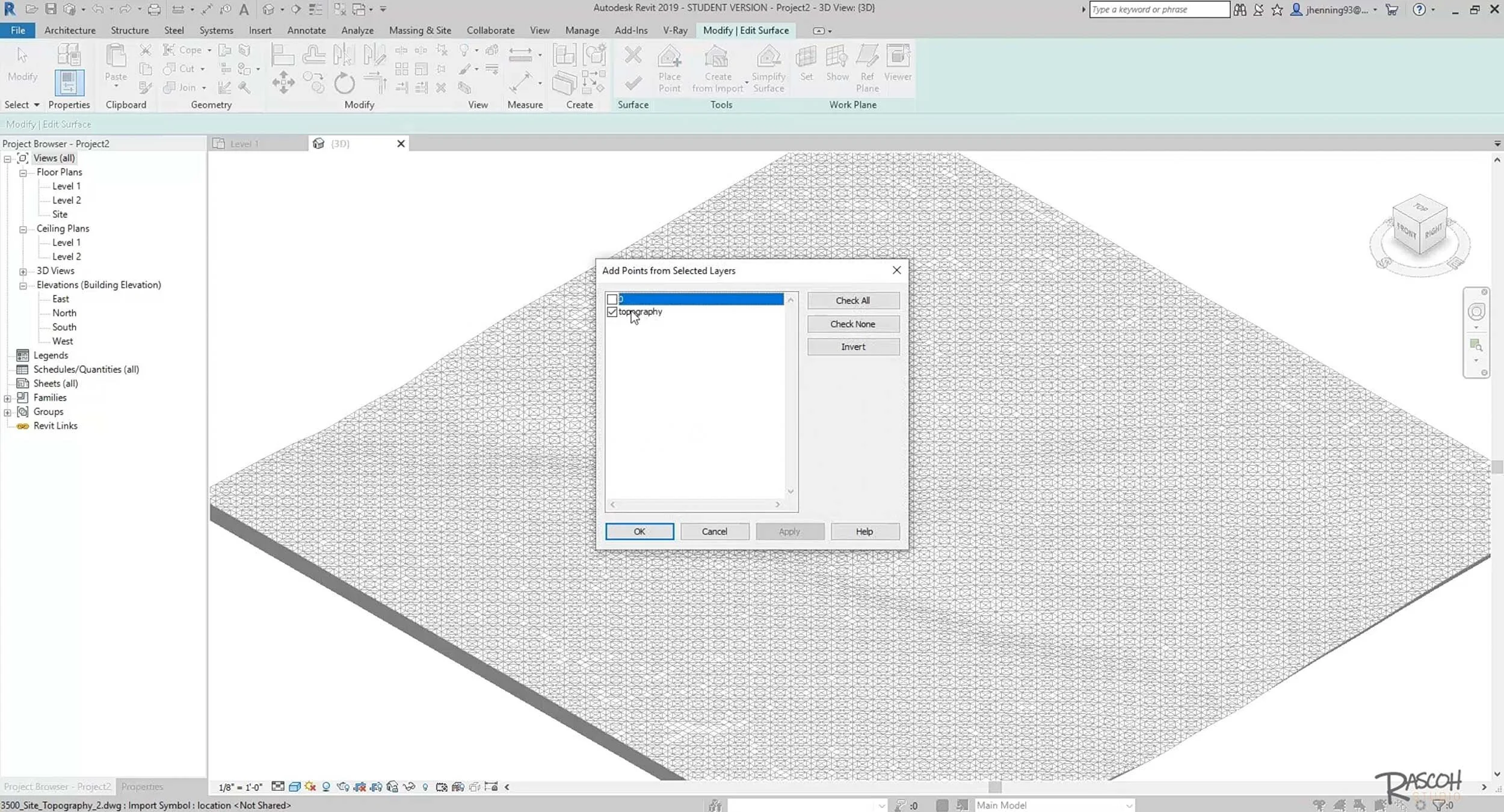 How To Use CADMapper To Create Revit Topography Rascoh Studio How To Use CADMapper To Create Revit Topography Rascoh Studio