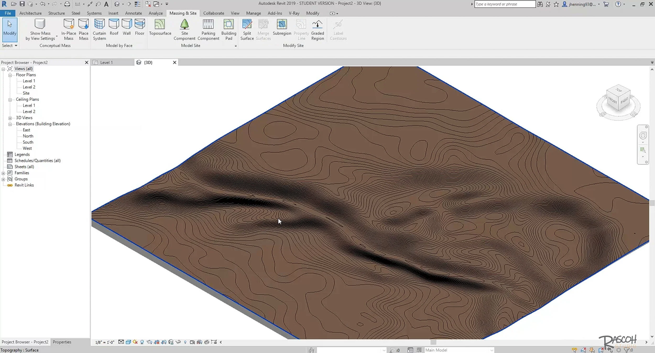 How to use CADMapper to Create Revit Topography — Rascoh Studio
