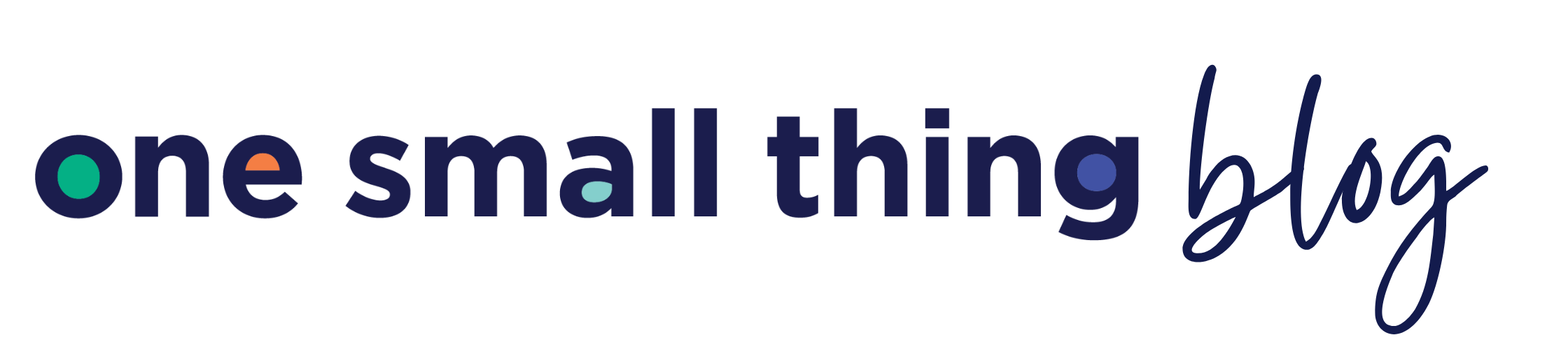 Blog — One Small Thing