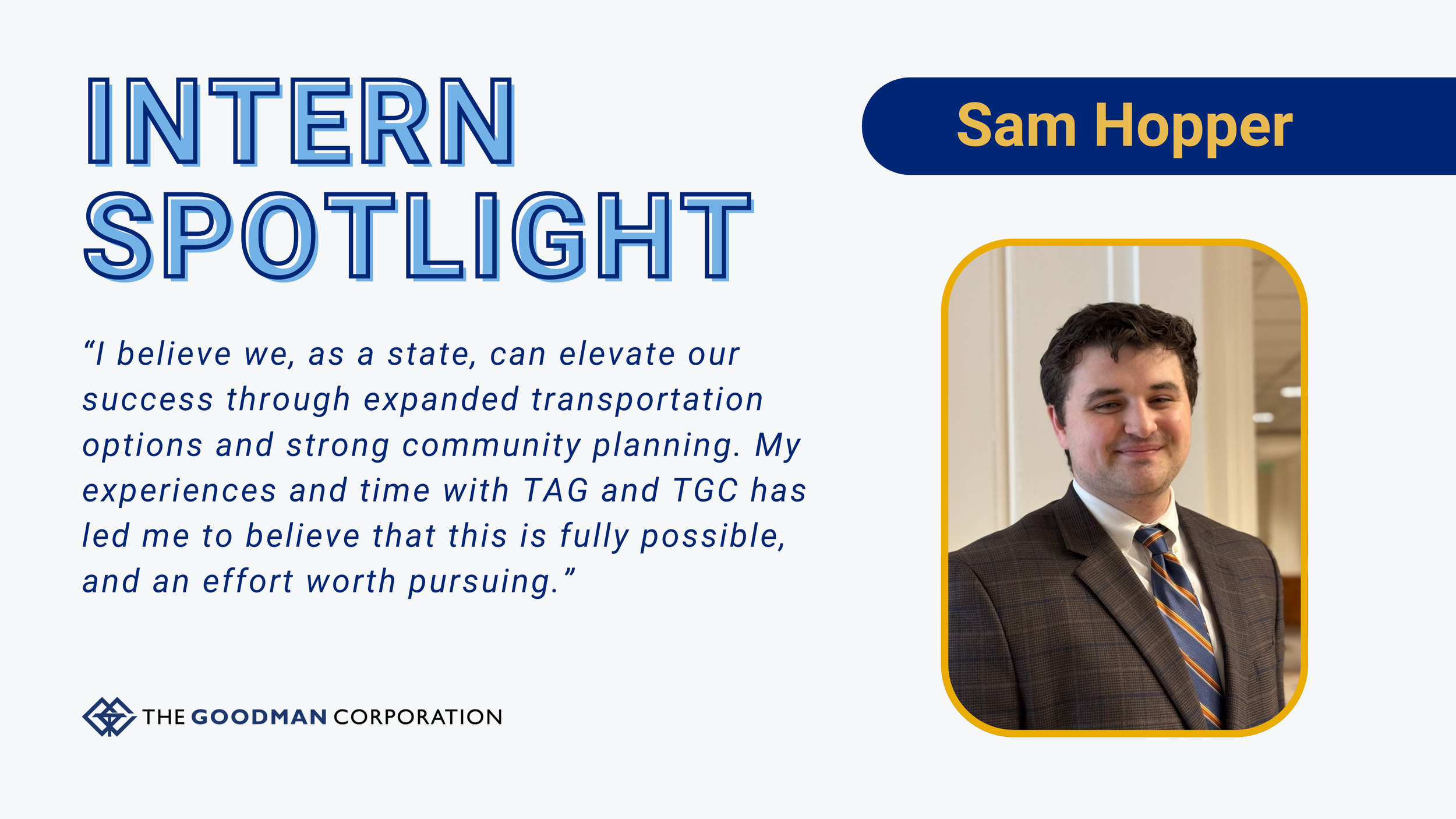 Intern Spotlight: Sam Hopper