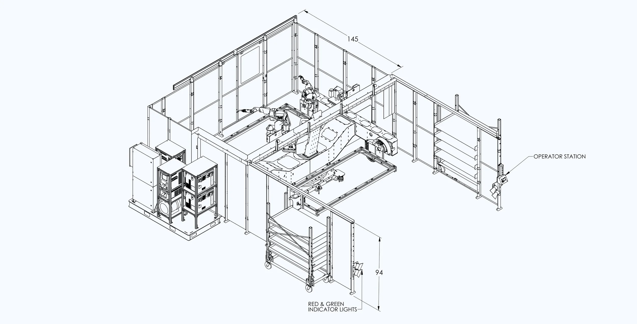 H Frame | Metalcraft Automation Group