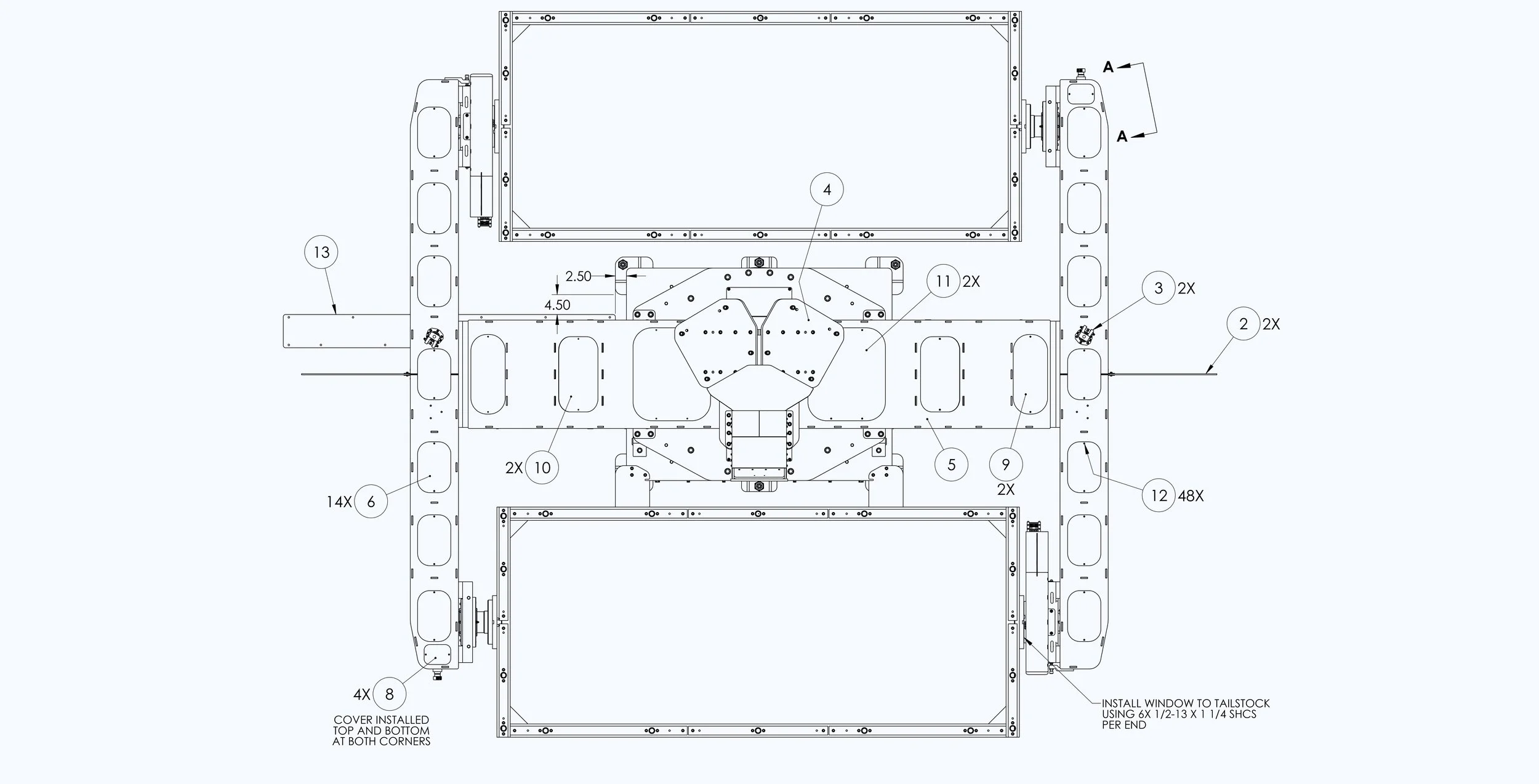 H Frame | Metalcraft Automation Group