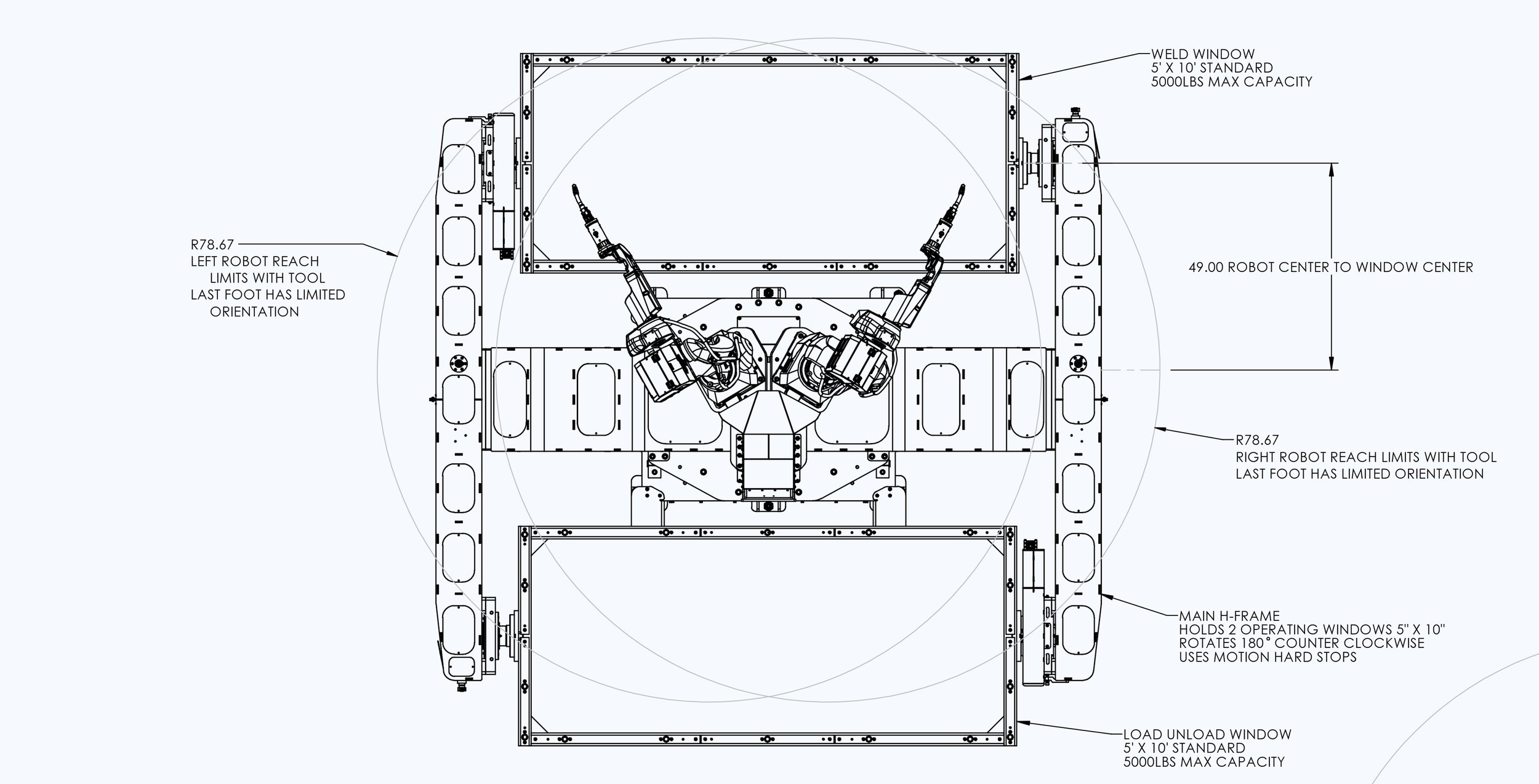 H Frame | Metalcraft Automation Group
