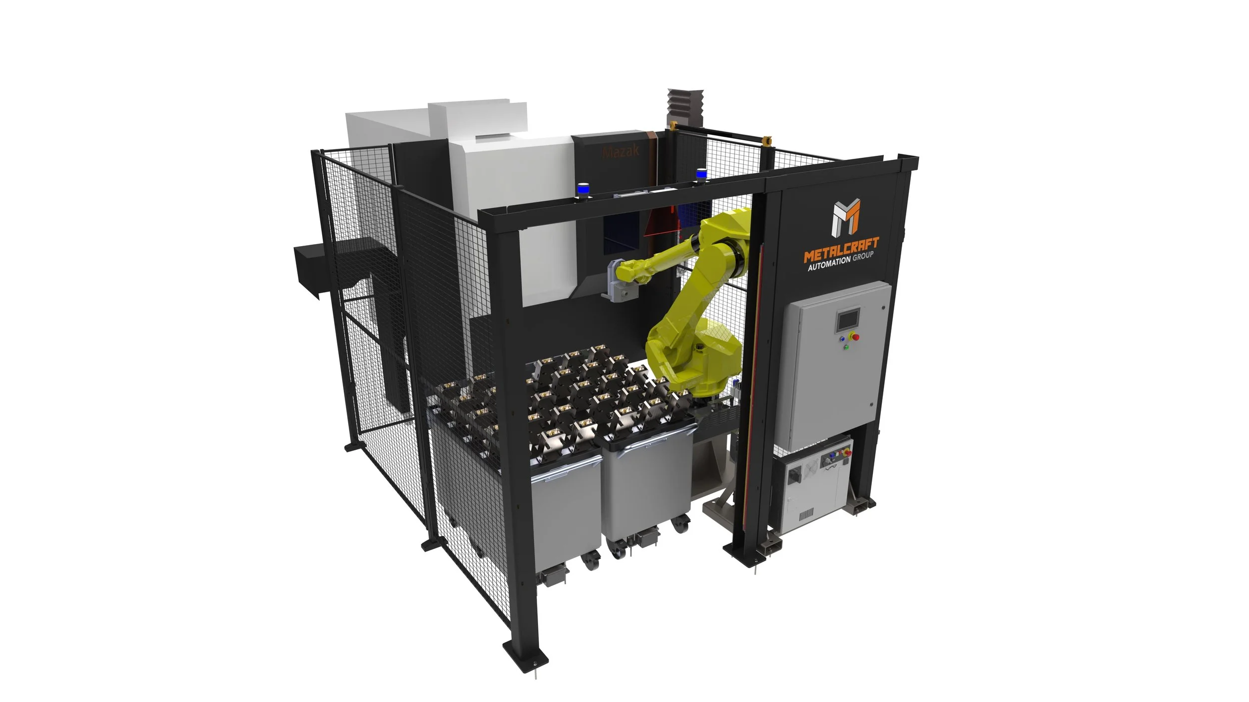 RoboTrex CNC Machine Tending Robot | Metalcraft Automation | Metalcraft Automation Group