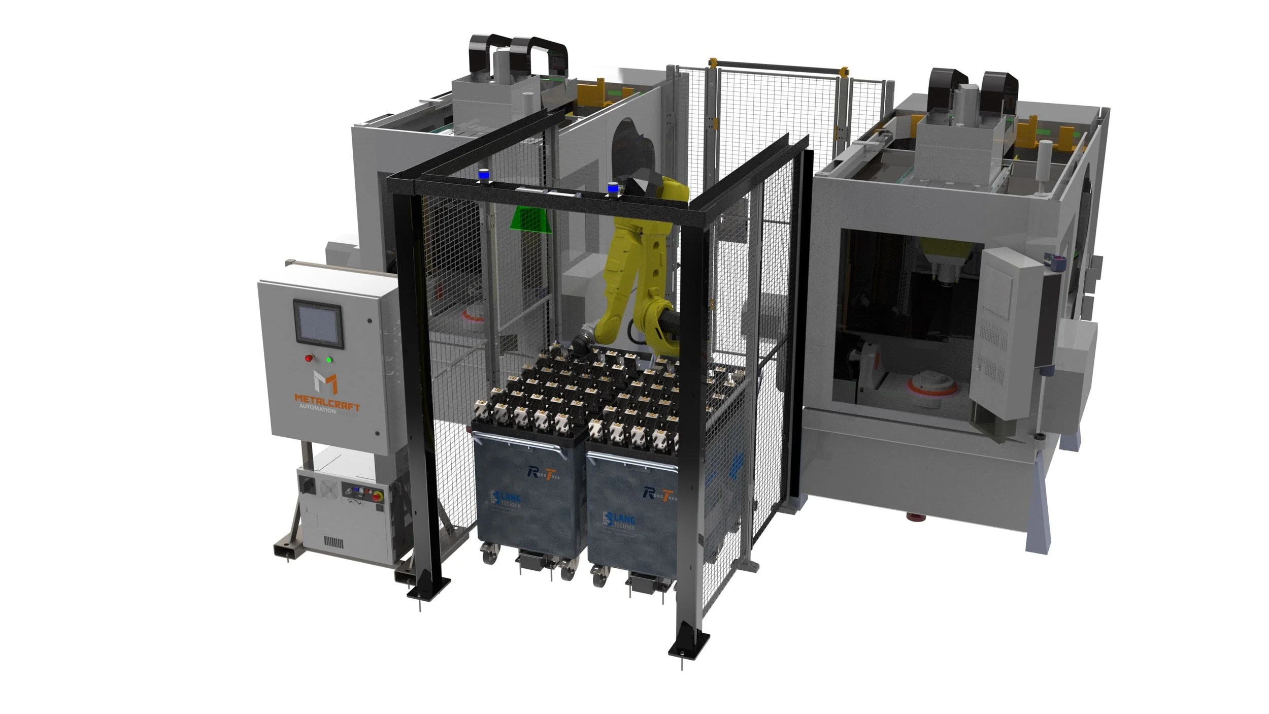 RoboTrex CNC Machine Tending Robot | Metalcraft Automation | Metalcraft ...