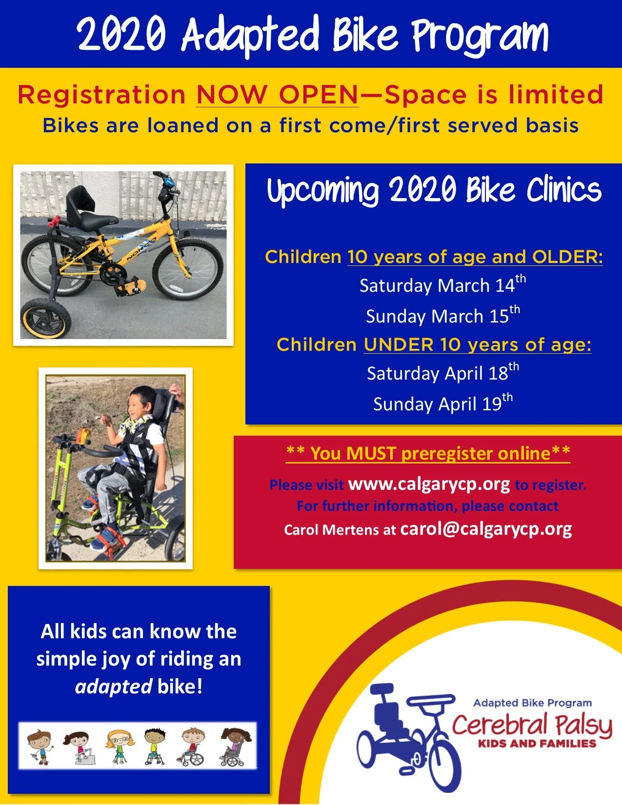 Adapted Bike Clinic — Cerebral Palsy Kids and Families