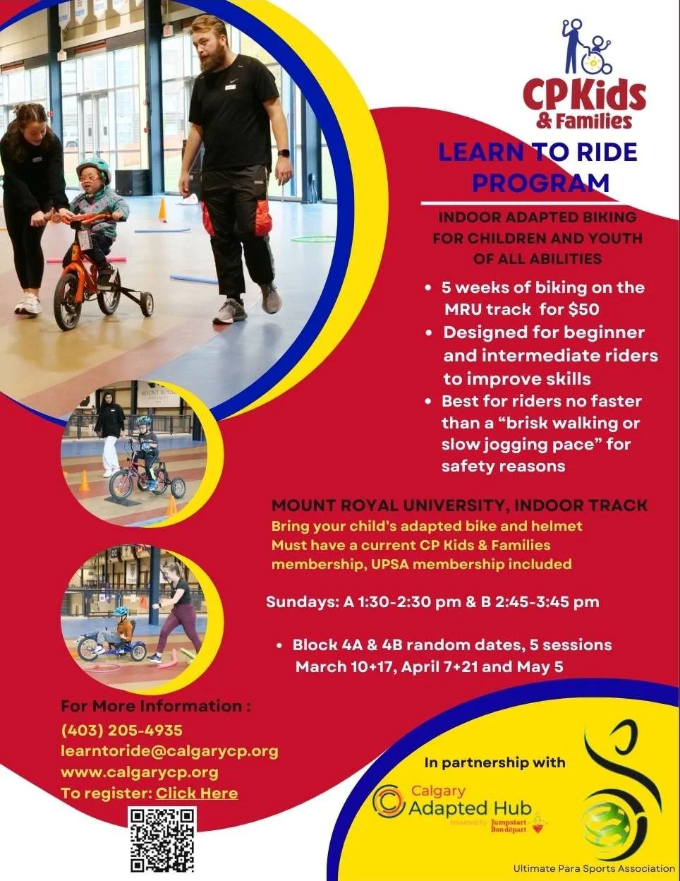 Learn 2 Ride Program — Cerebral Palsy Kids and Families
