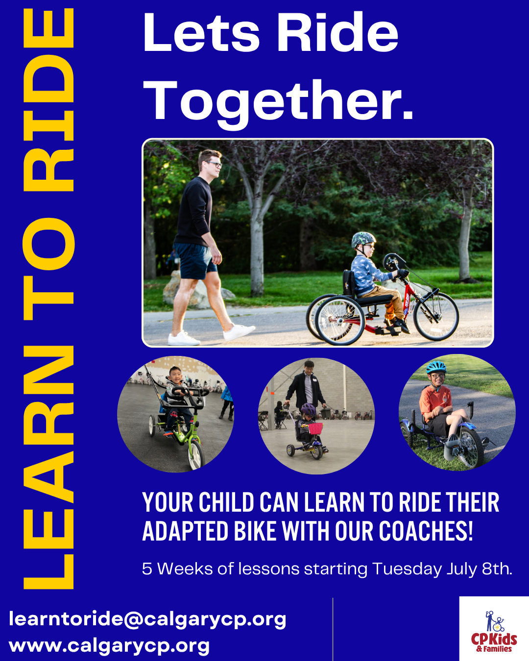 Learn to Ride Program — Cerebral Palsy Kids and Families