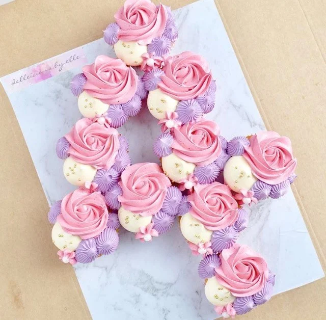 Number 4 Cupcake Cake For Boys