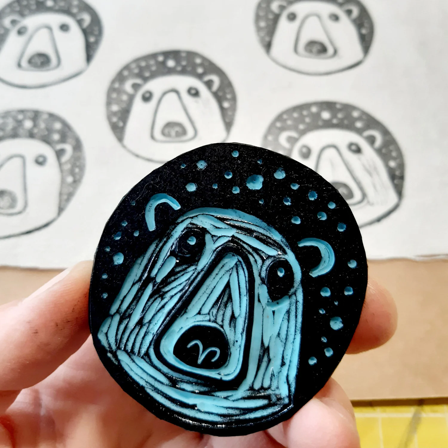 Linocut Printing on Fabric (evening workshop) — Yardley Arts