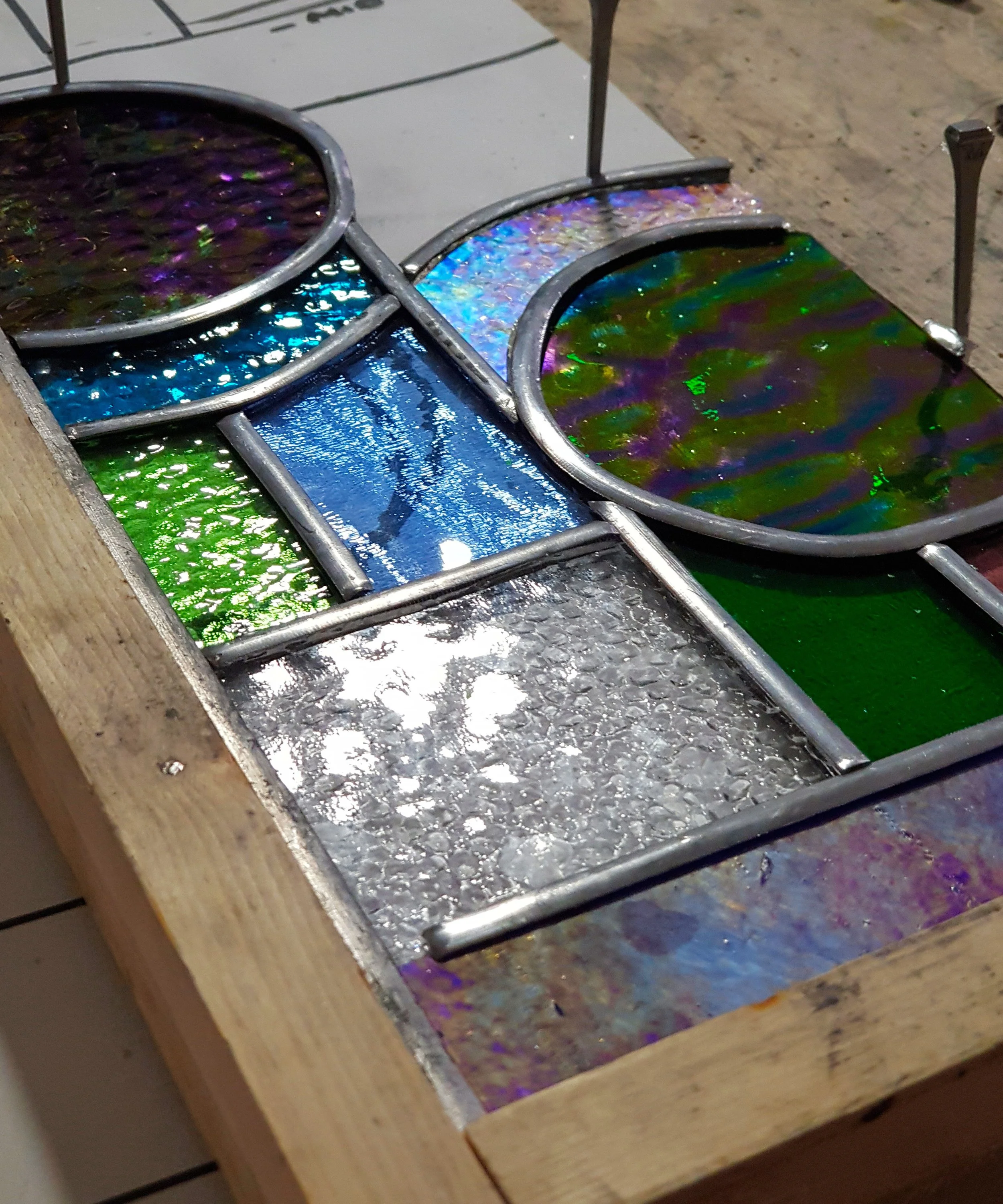 Leaded Stained Glass Workshop — Yardley Arts
