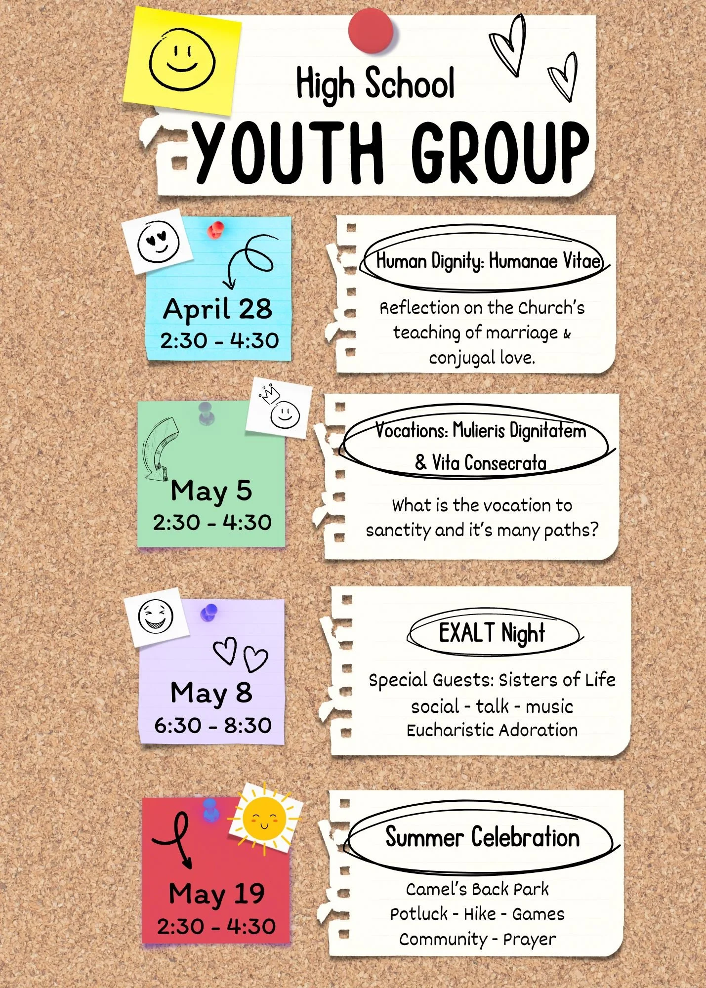 Youth Nights — St. Mark's Youth Ministry