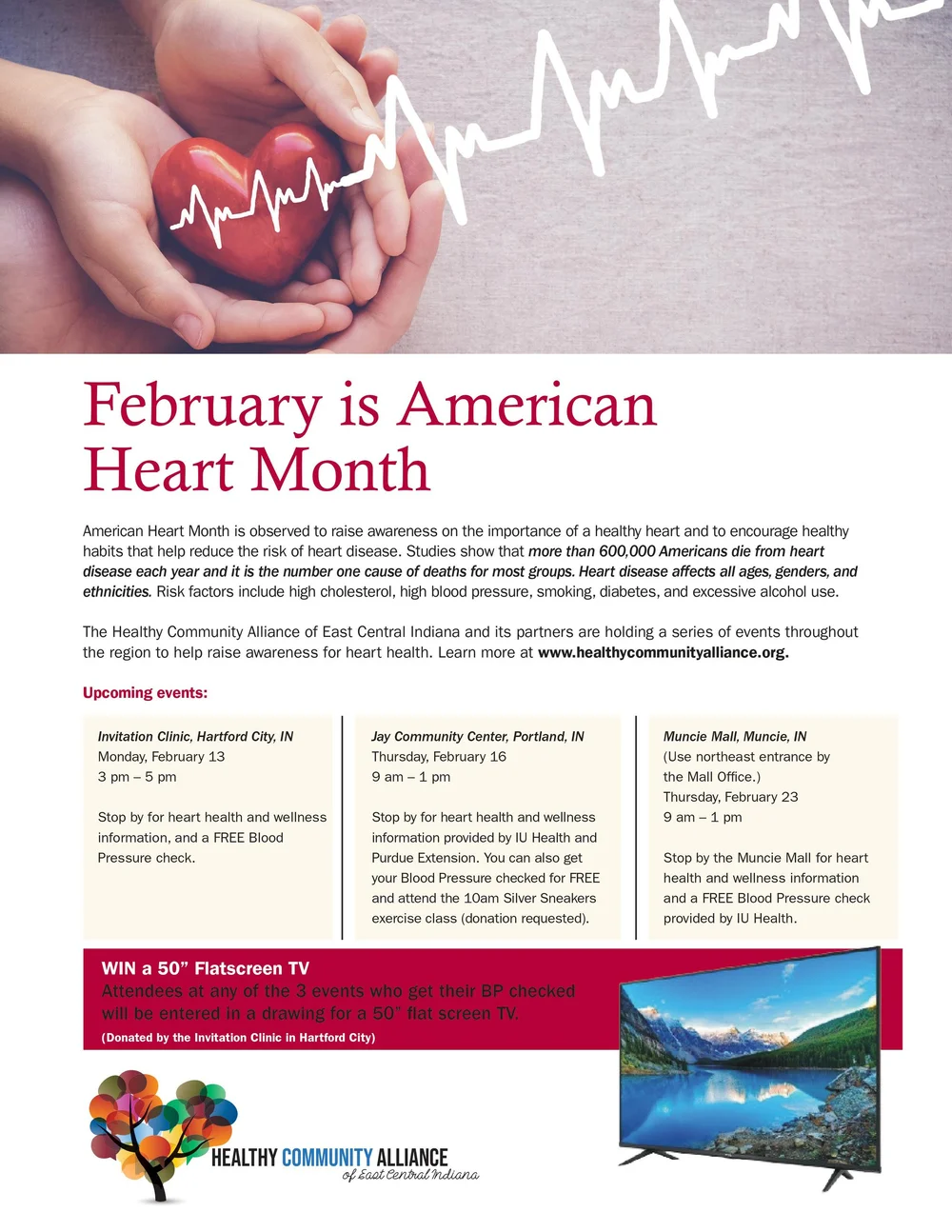 February is Heart Health Month! — Tobacco Free, Coalition of Delaware ...