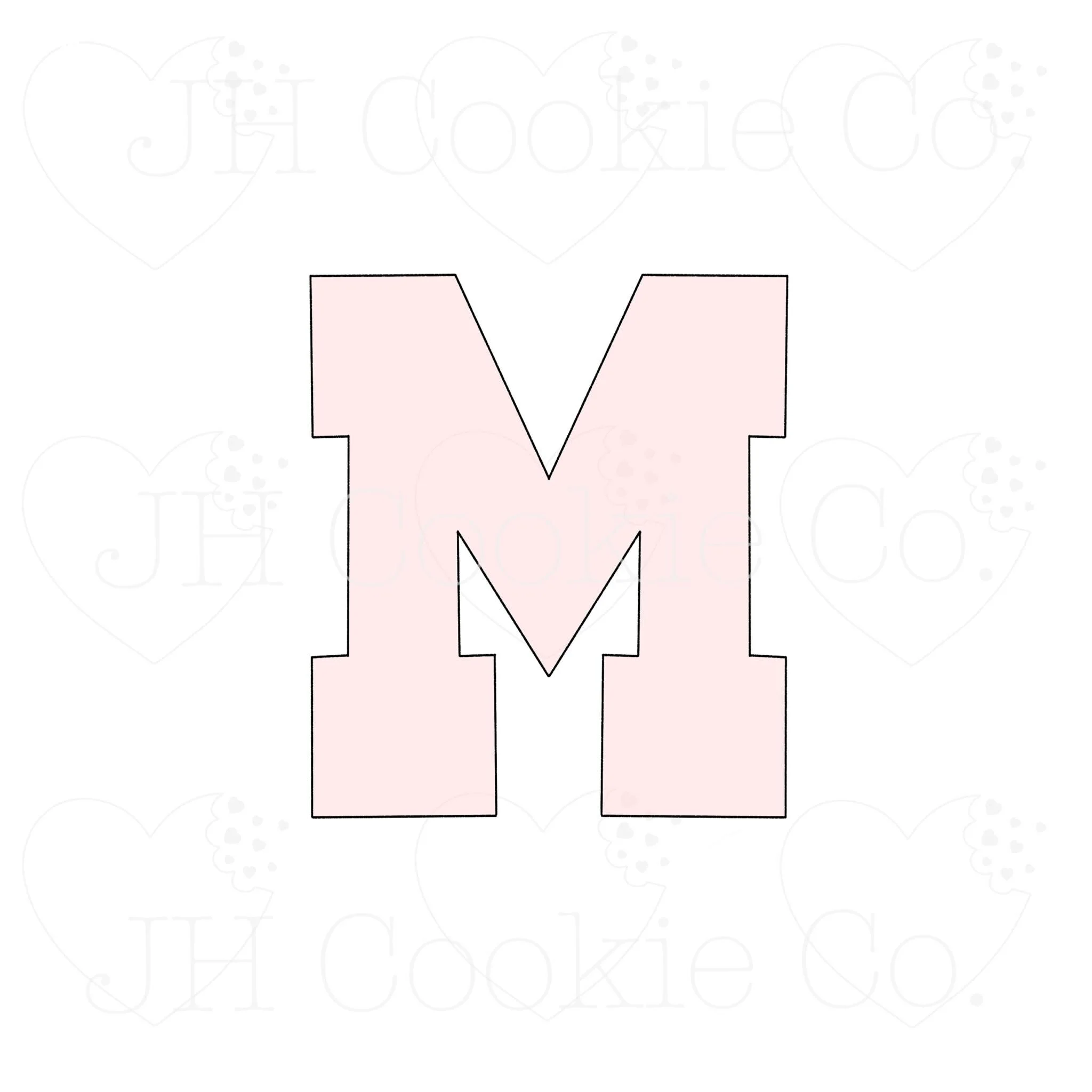 Box letter m - lalapamommy