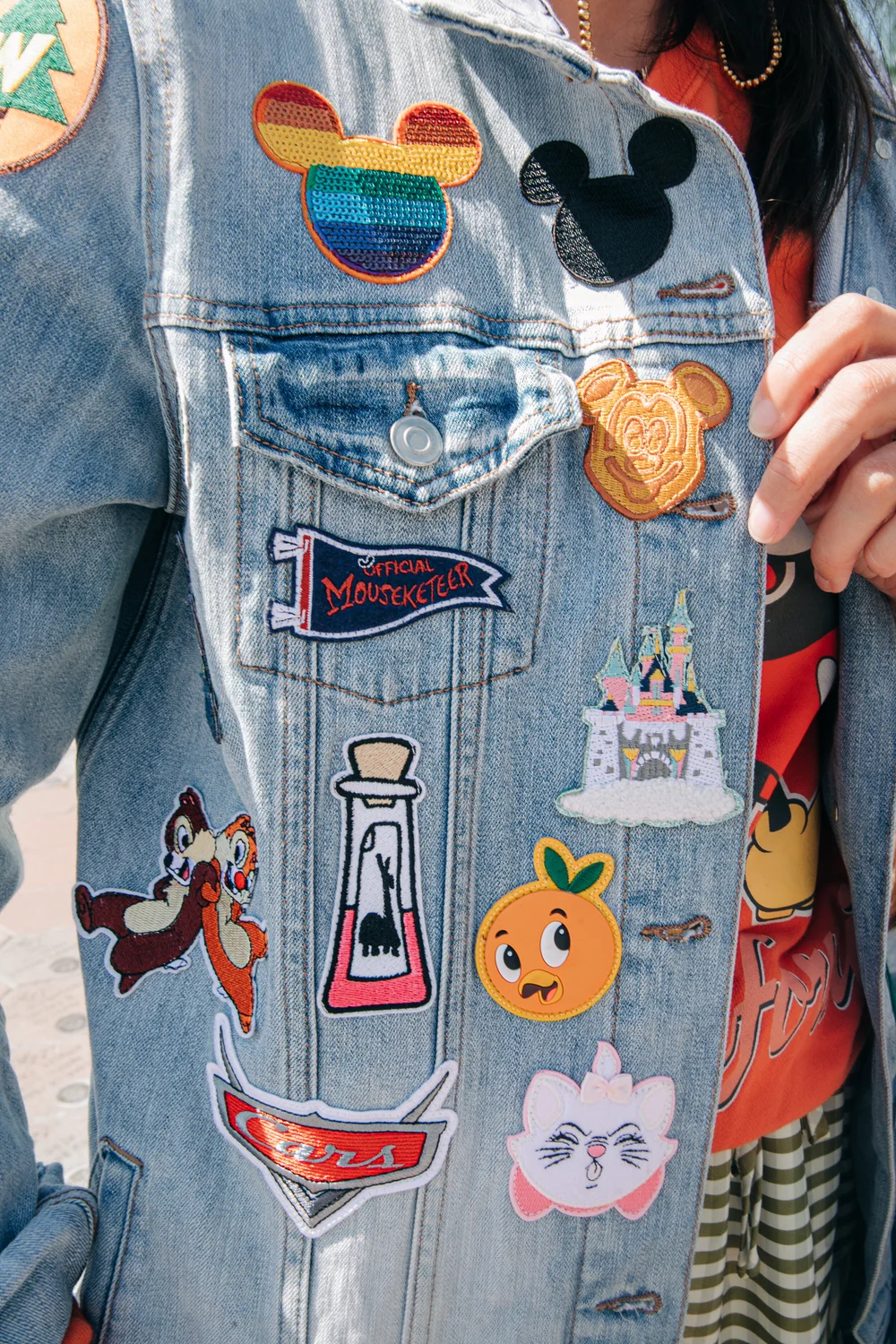 Disney Patch Jacket — Jacqui Saldaña