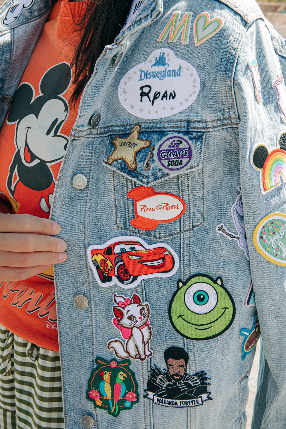 Disney Patch Jacket — Jacqui Saldaña
