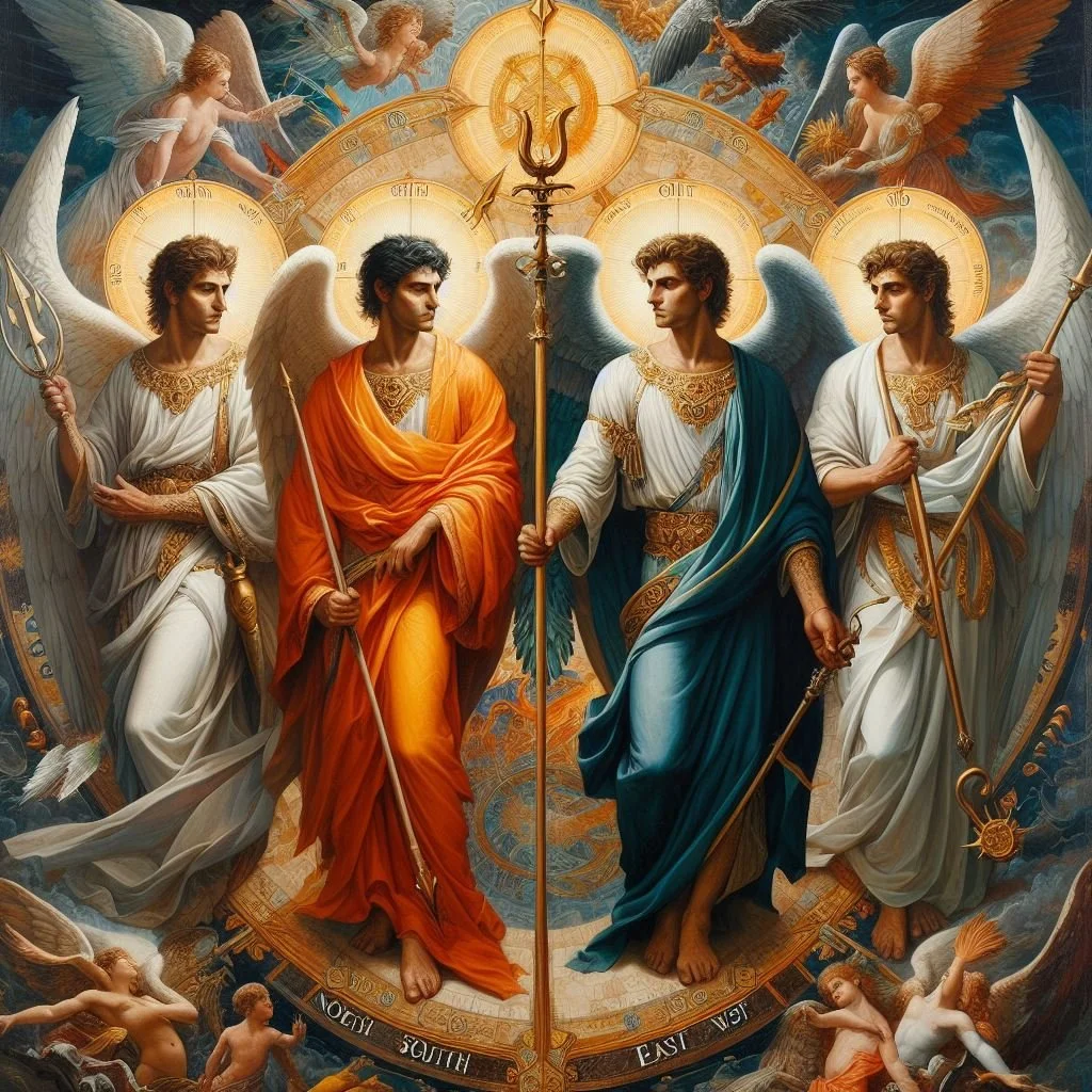 Who Are the Angels of the Four Directions — The Path of the White Rose