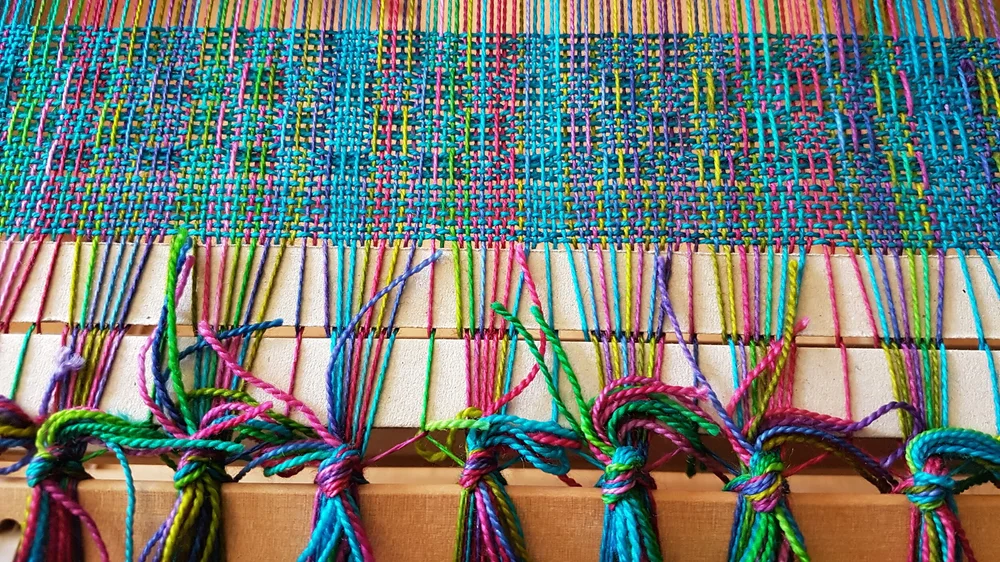 Weaving Pick Up Sticks | Weaving Sticks Patterns | The Rogue Weaver ...