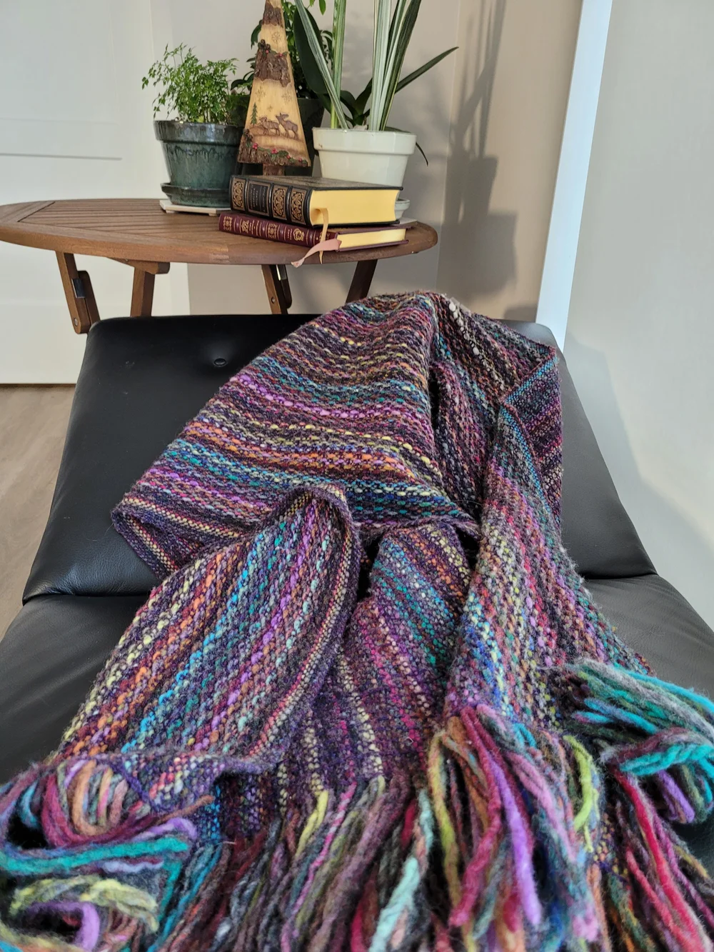 If Autumn Were a Scarf Weaving Pattern — The Rogue Weaver