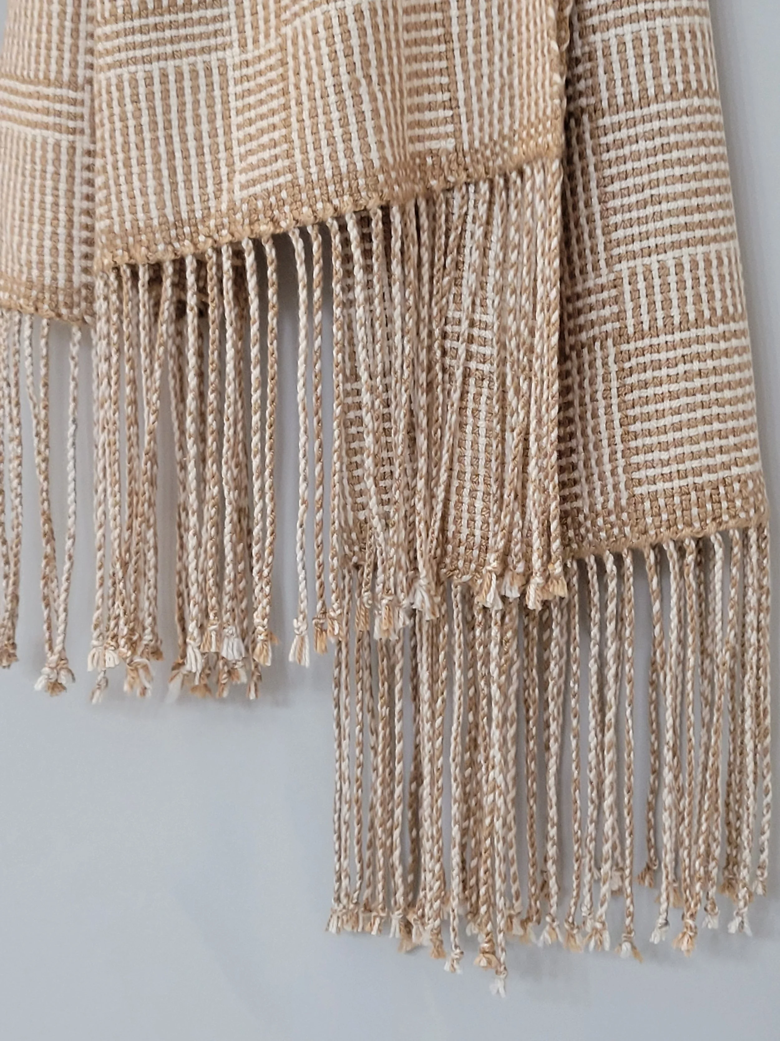 Easy Waffle Weave Scarf Pattern — The Rogue Weaver