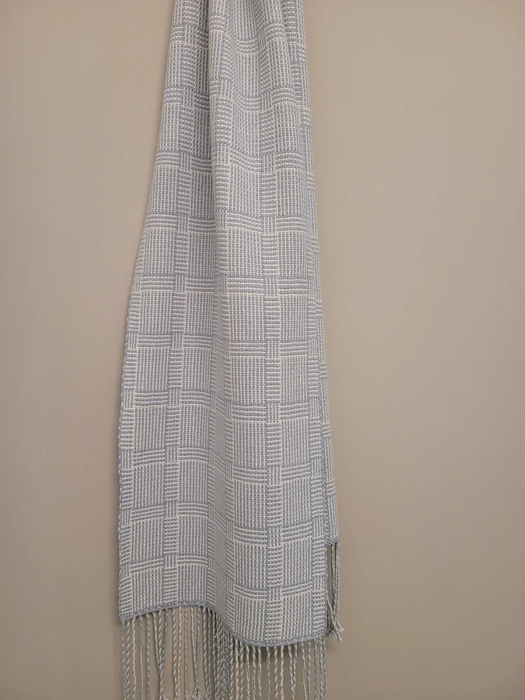 Easy Waffle Weave Scarf Pattern — The Rogue Weaver
