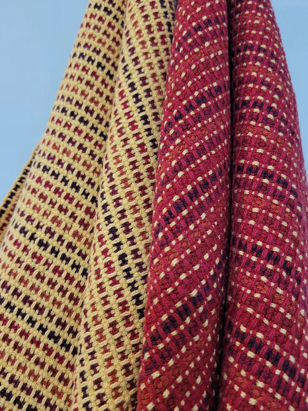 Colour Block Rigid Heddle Weaving Pattern — The Rogue Weaver