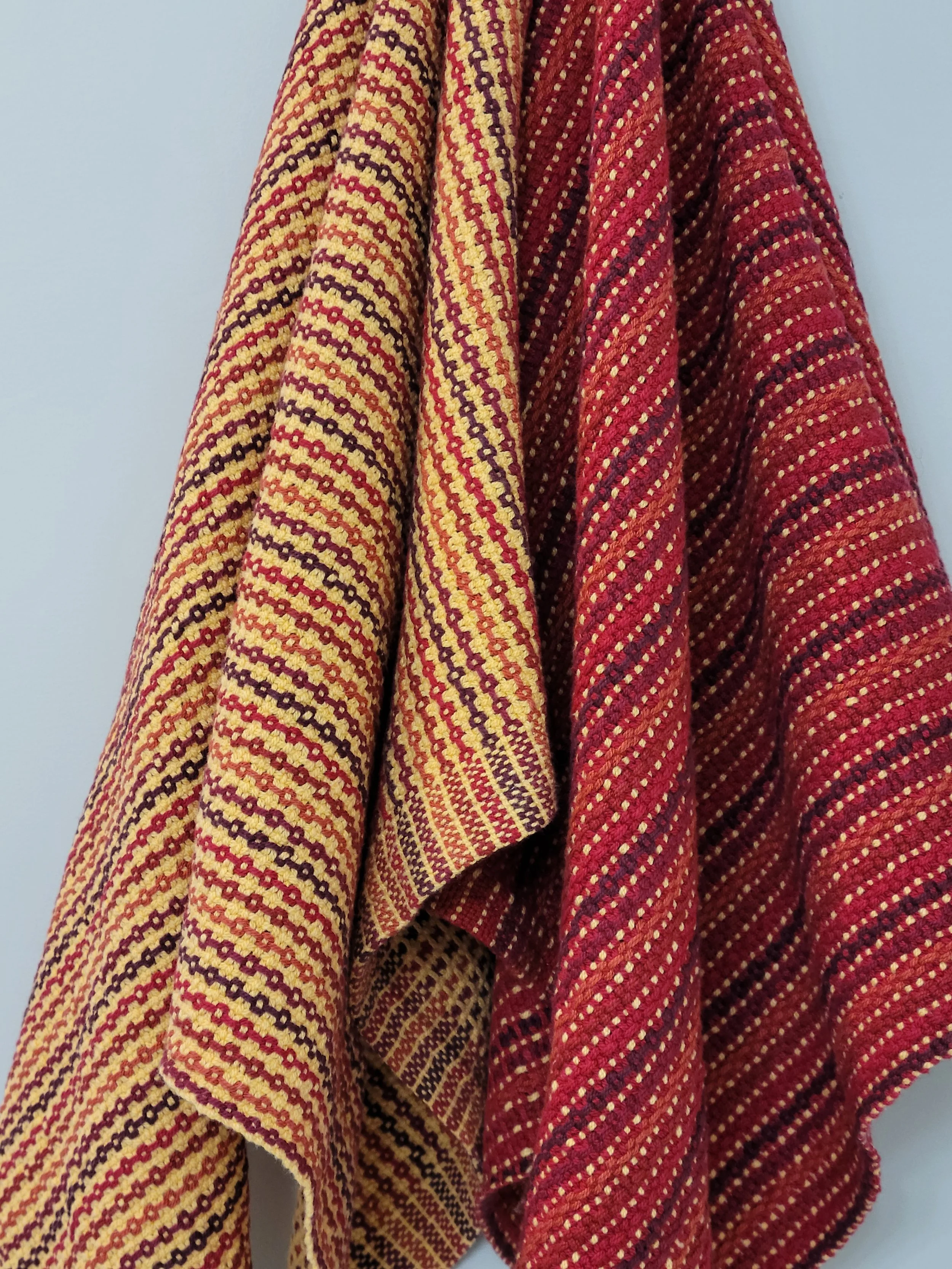 Colour Block Rigid Heddle Weaving Pattern — The Rogue Weaver