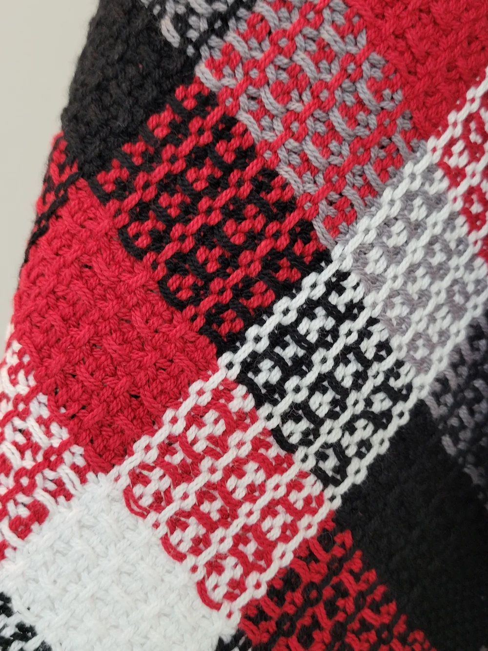 Colour Block Rigid Heddle Weaving Pattern — The Rogue Weaver