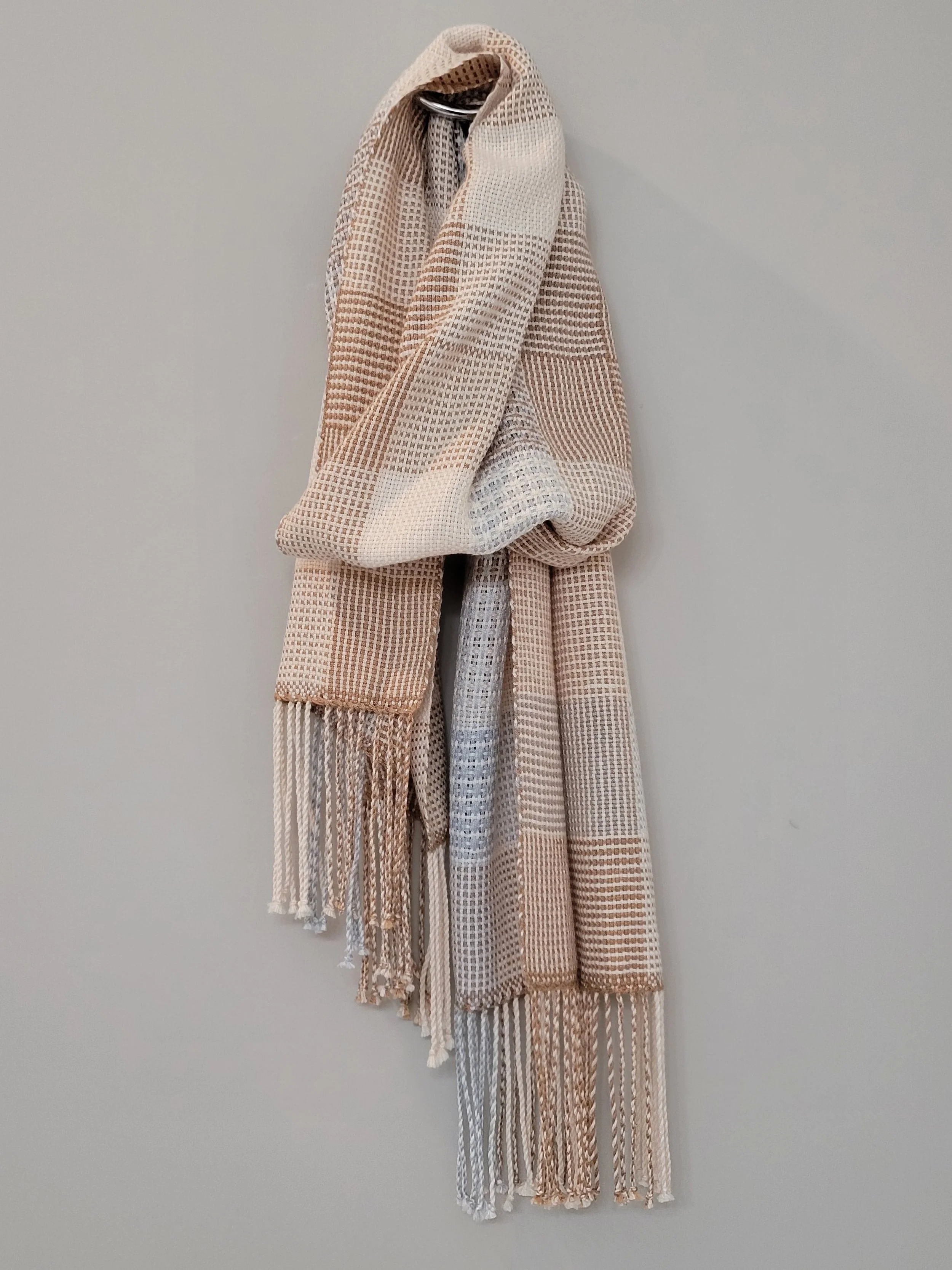 Saori-Style Scarf Rigid Heddle Weaving Pattern — The Rogue Weaver