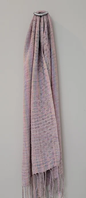 Saori-Style Scarf Rigid Heddle Weaving Pattern — The Rogue Weaver