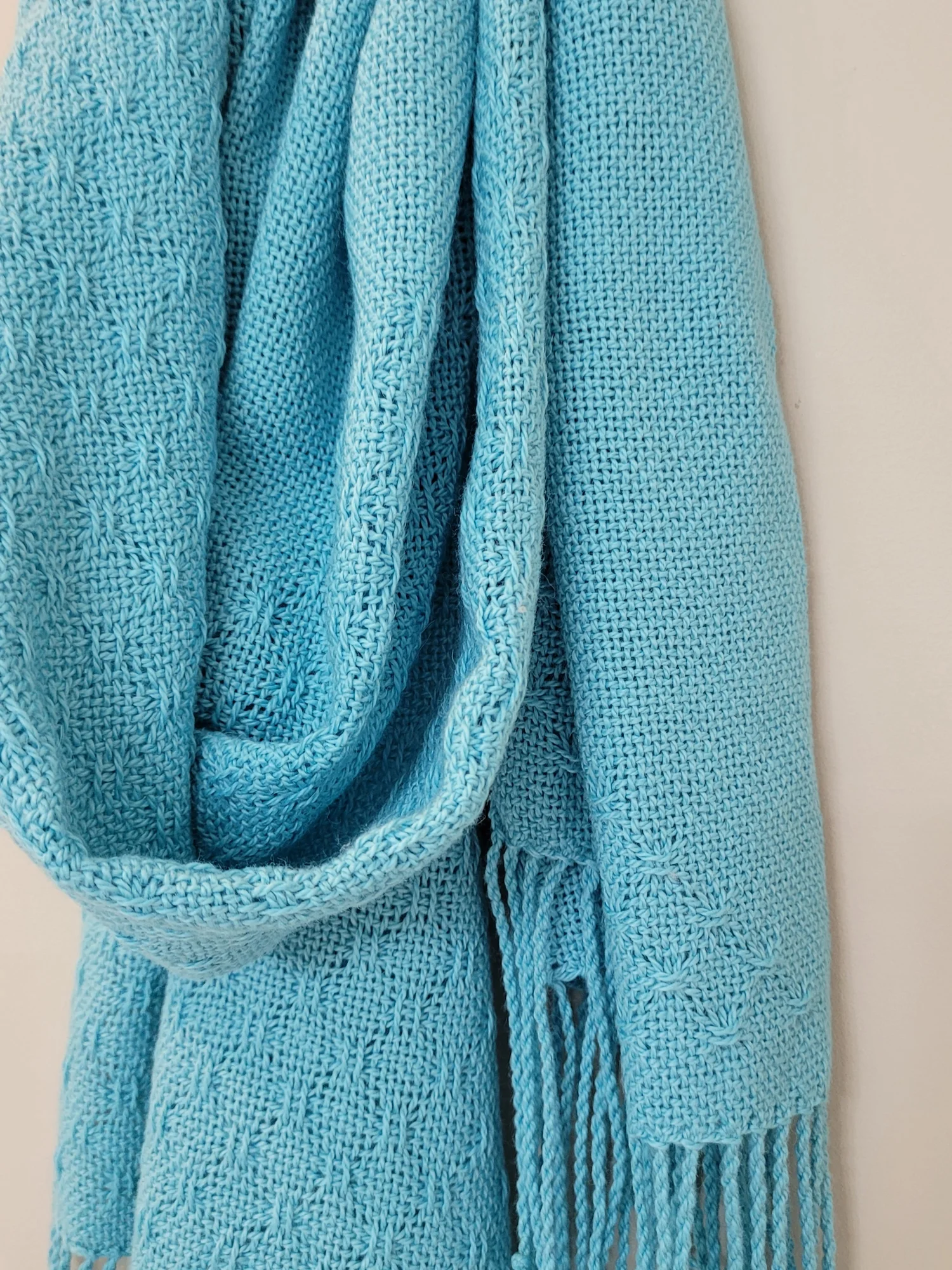 Easy Waffle Weave Scarf Pattern — The Rogue Weaver