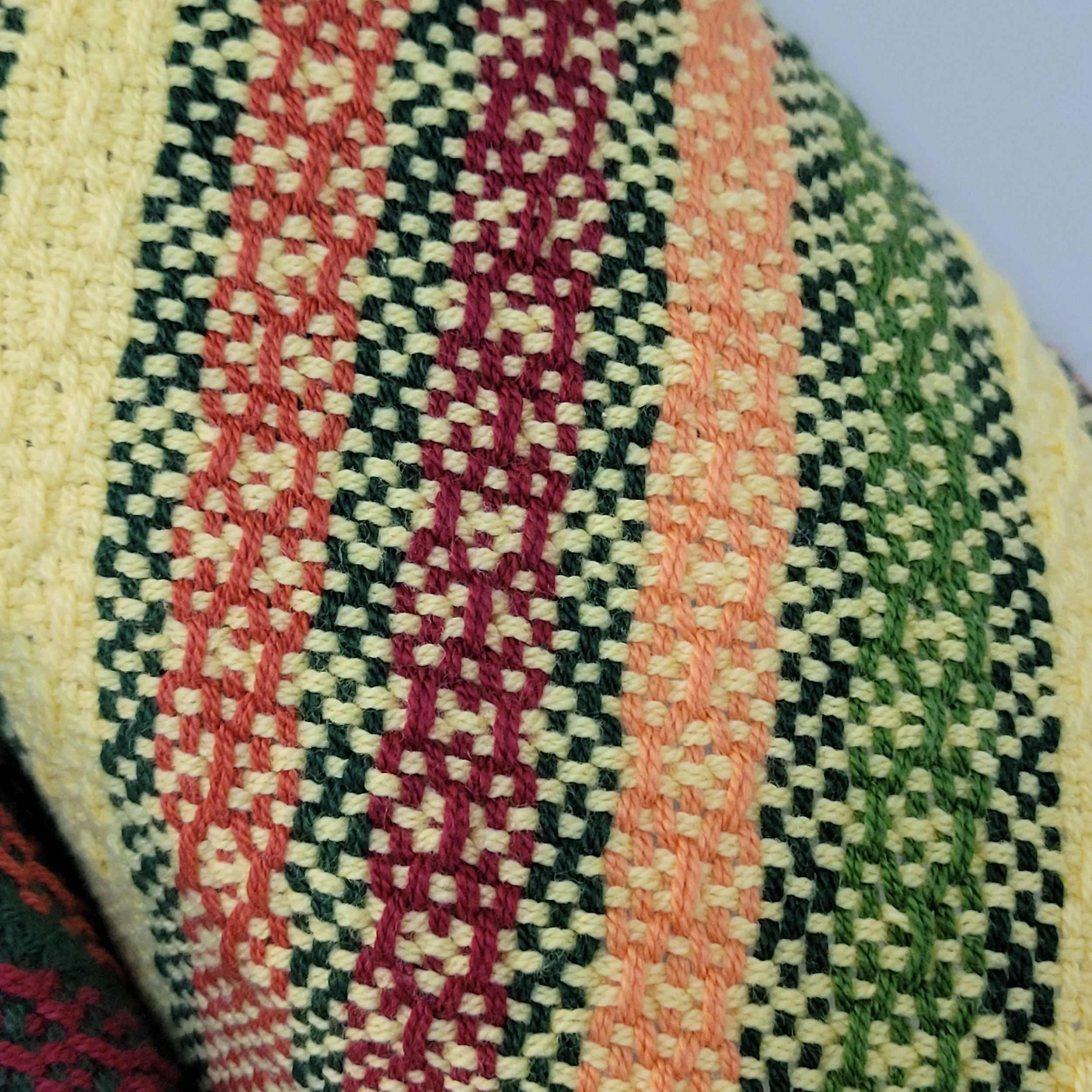A Modern Twist on Log Cabin Rigid Heddle Weaving Pattern — The Rogue Weaver