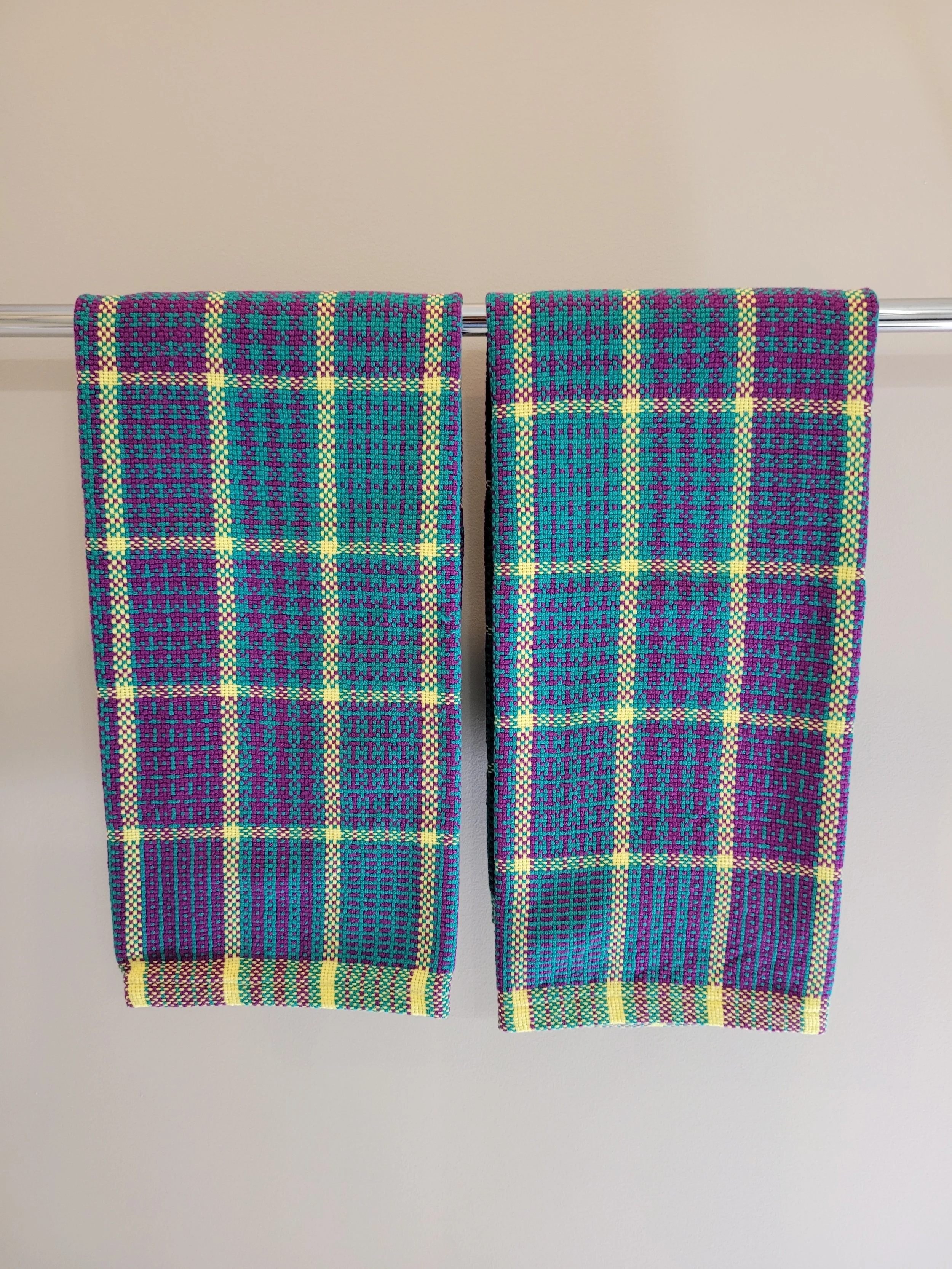 Stash Buster Tea Towel Rigid Heddle Weaving Pattern — The Rogue Weaver